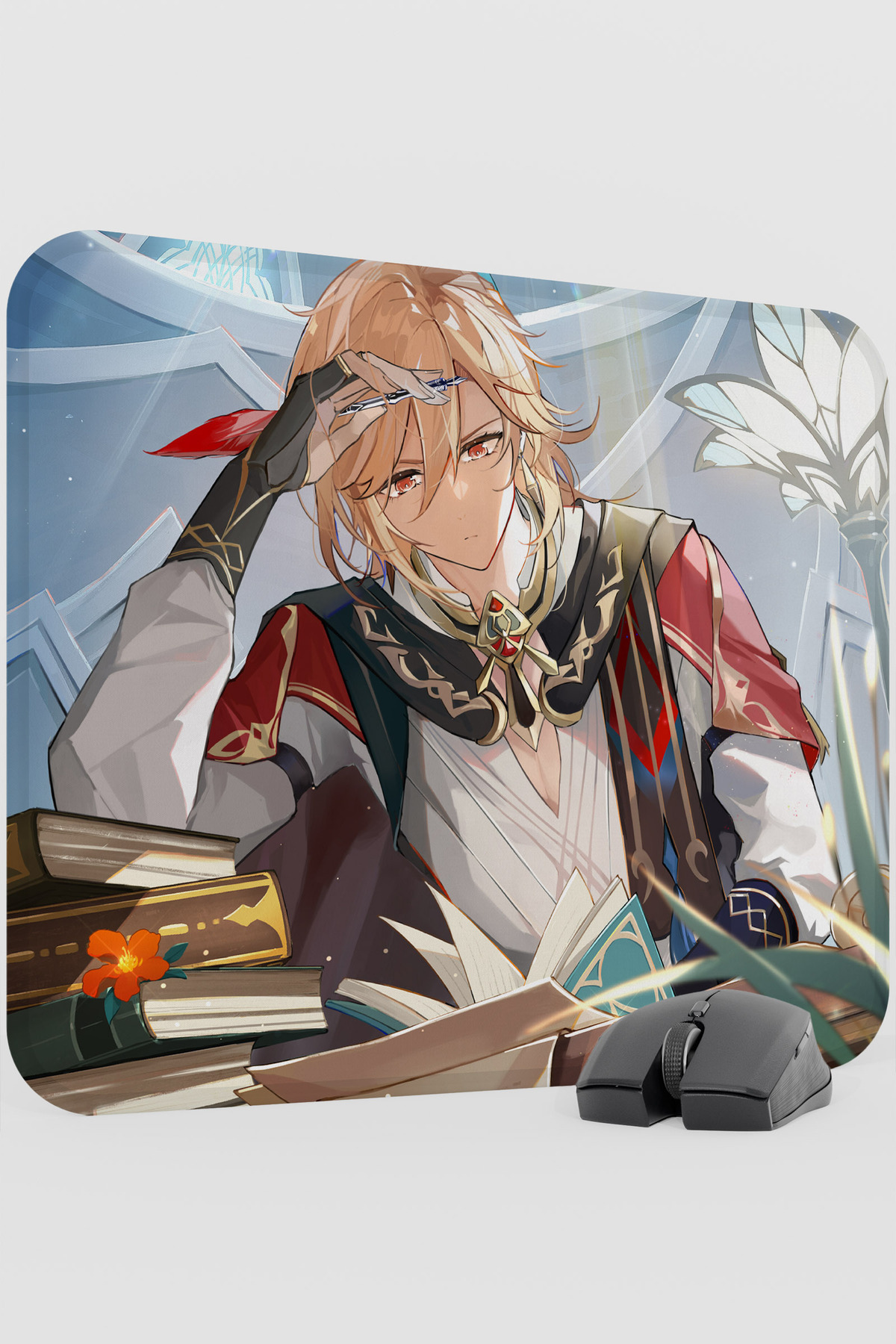 mousepad bastir Kaveh Genshin Impact Anime Player V4 - 48X40 XL لوحة ...