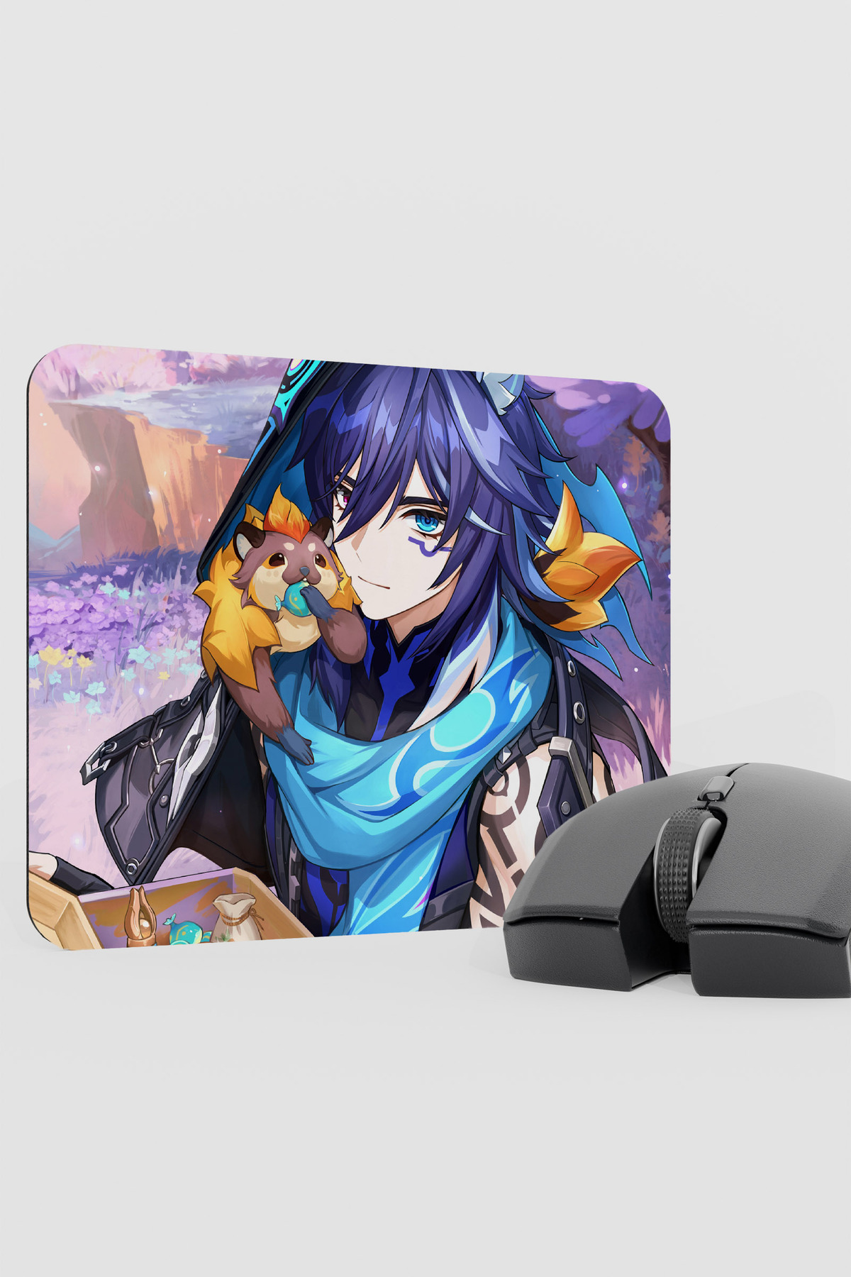 mousepad bastir Ororon Genshin Impact Anime Player V3 - 22X18 لوحة ماوس ...