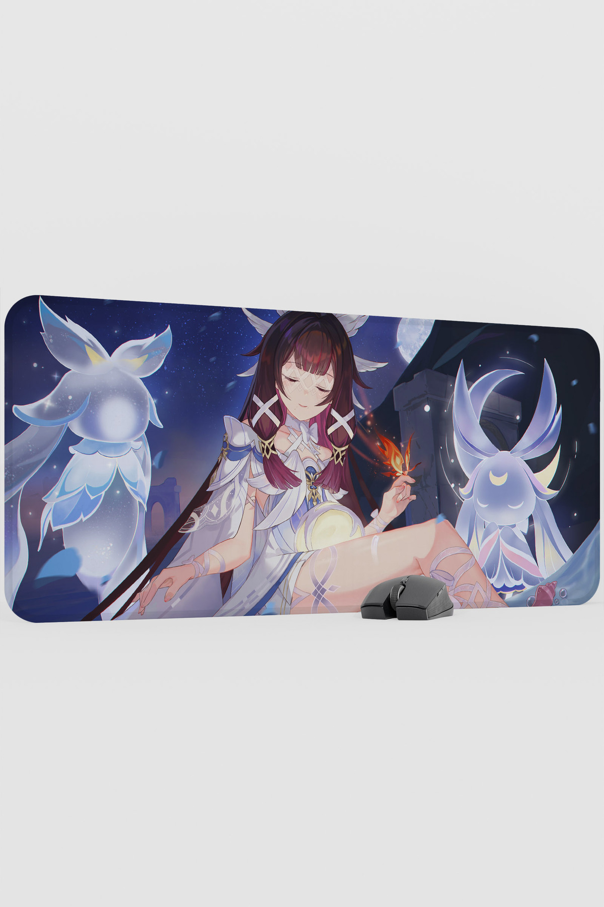 mousepad bastir Columbina (Damselette) Genshin Impact Anime Player V2 ...