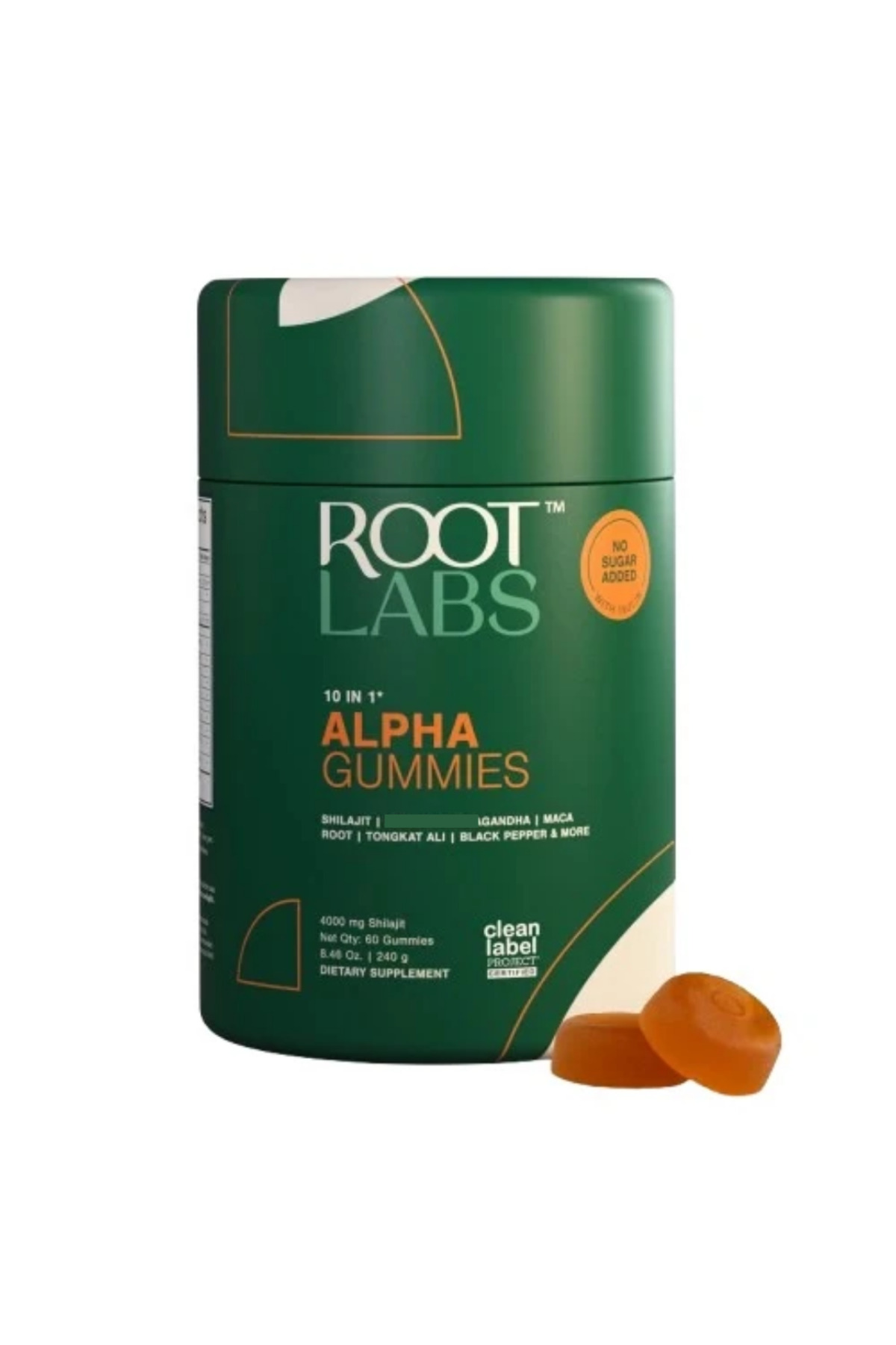 Root Labs Alpha Gummies 10 in 1 - 60 Gummies - 4.000mg Shilajit ...