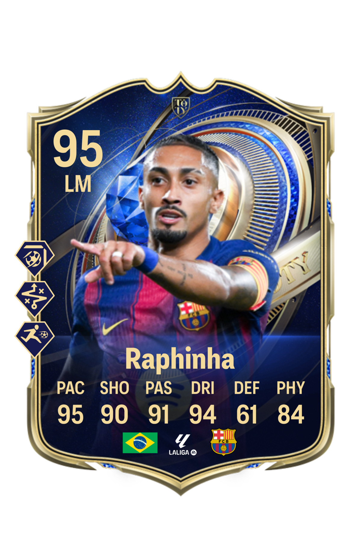 BERKANTTP Raphinha FC 26 TEAM OF THE YEAR Fut Card - Fiyatı, Yorumları