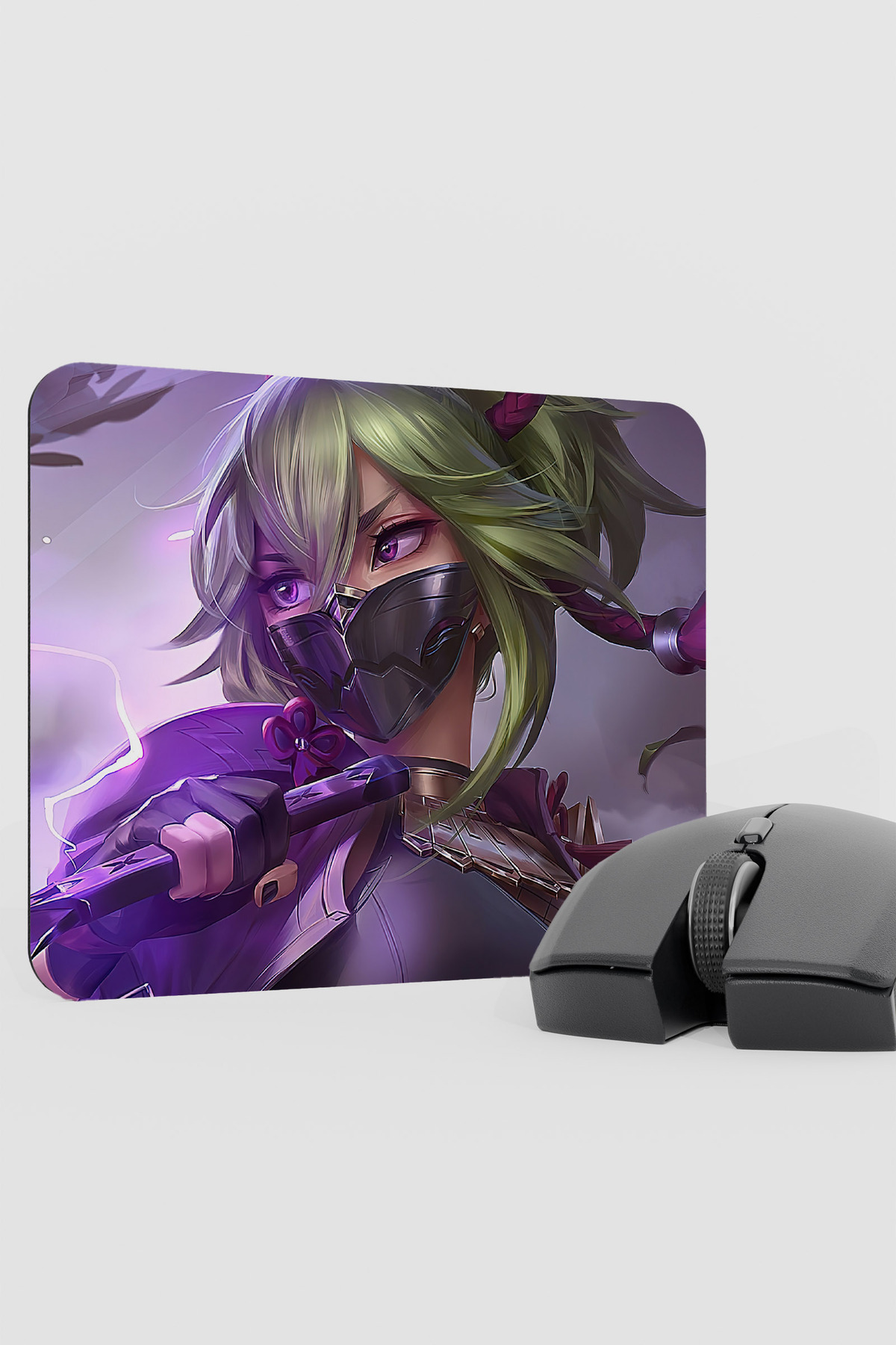 mousepad bastir Kuki Shinobu Genshin Impact Anime Player V2 - 22X18 ...