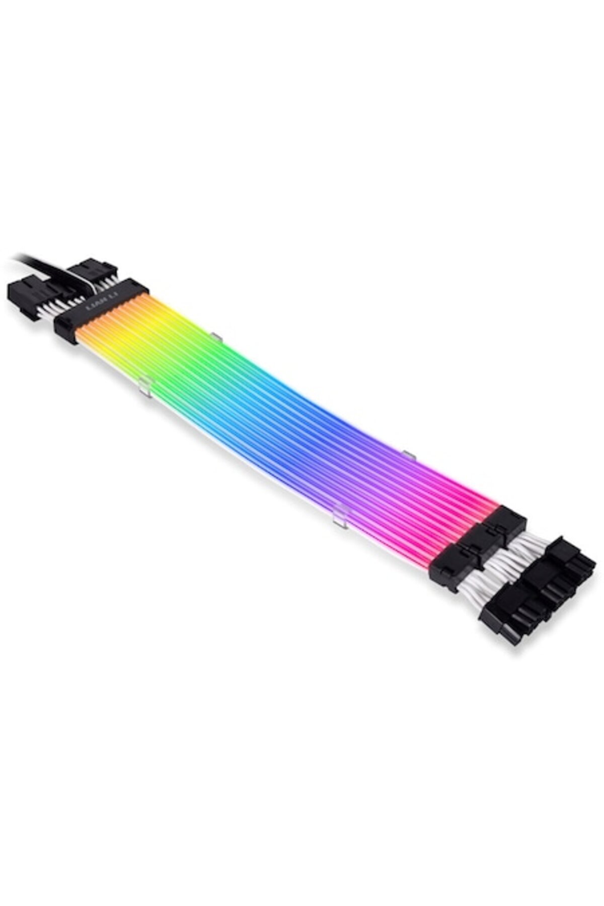 Lian Li Strimer Plus V2 ARGB Triple 8-Pin PCIe GPU Extension ...