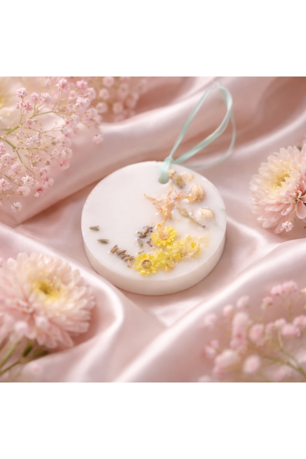İB CANDLE&DECOR Dolap/Çekmece Aroma koku tableti Bebek Pudrası Soya wax ...