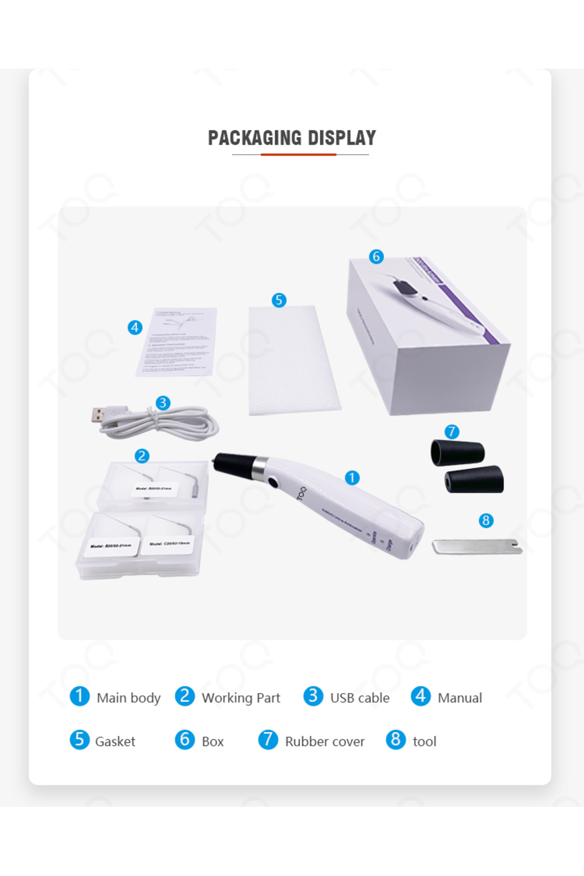 Choice whole set Dental Endo Ultra Activator Endo Irrigator Cordless ...