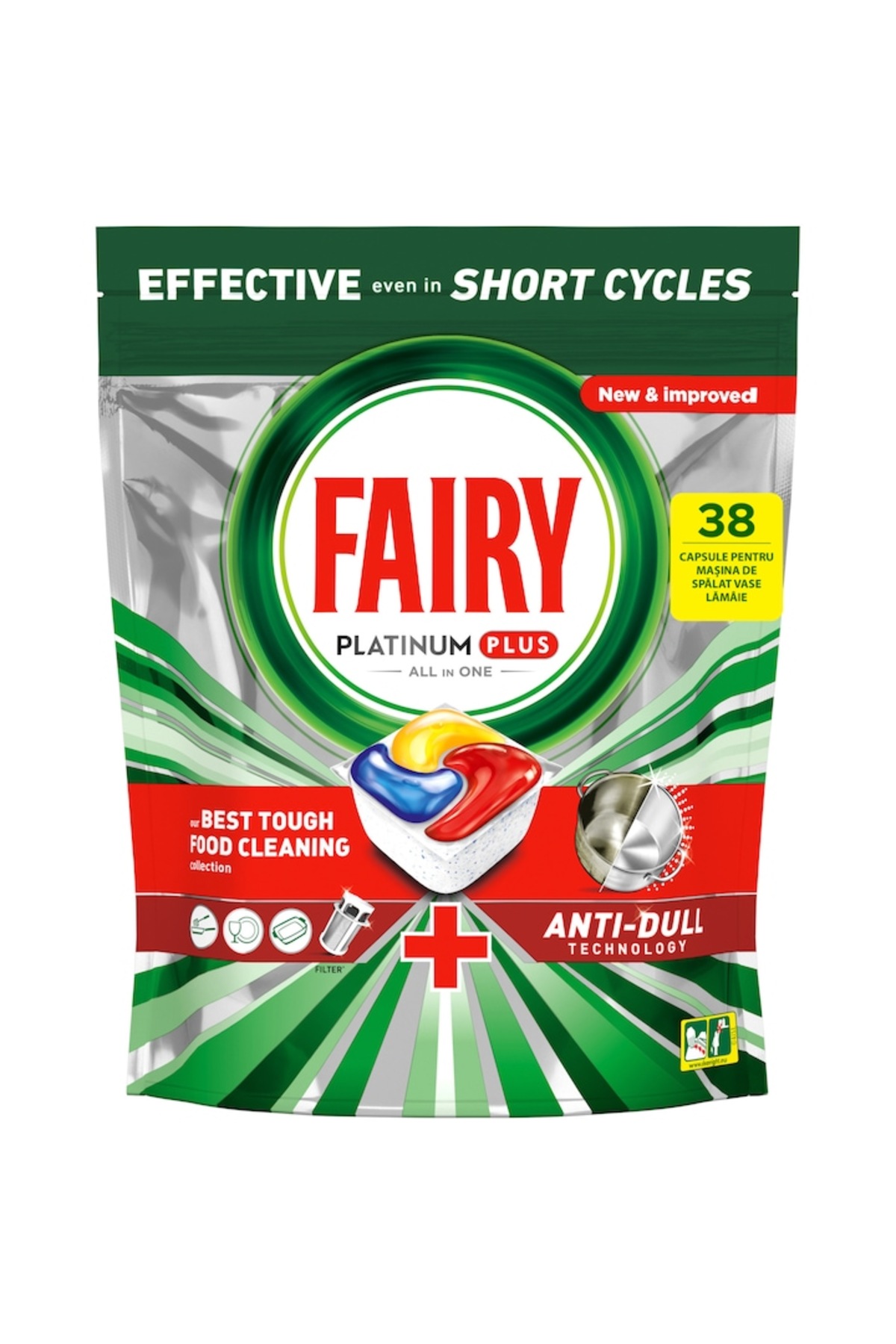 Fairy Automat Capsule detergent Fairy Platinum Plus anti-mat pentru ...