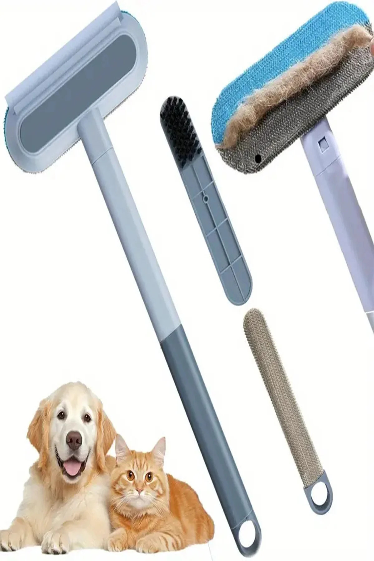 Antikapetshop Kedi Tüy Toplayıcı - Cam Temizleyici - Çoklu, fırça, kısa ...