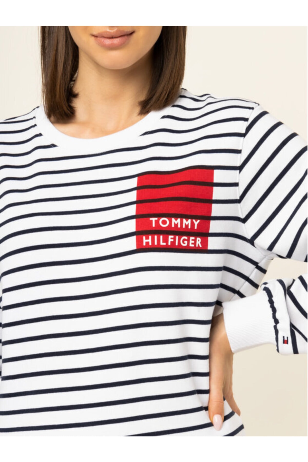 Tommy Hilfiger Sveter Savannah Ww0ww27876 Biela Regular Fit Fiyatı ...