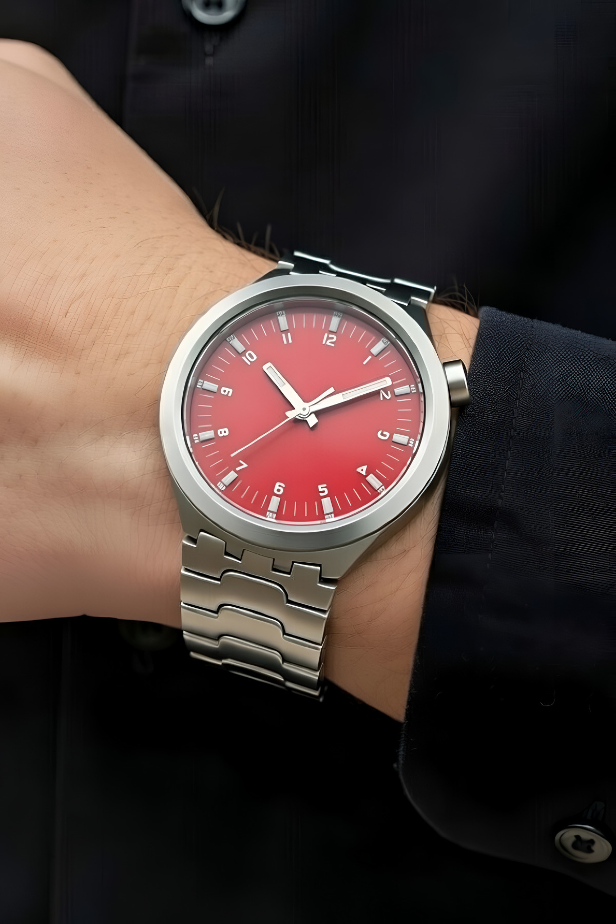 LONES TIME Erkek Çelik Kol Saati SW Model Kelebek Kilit Günlük&Şık Özel ...