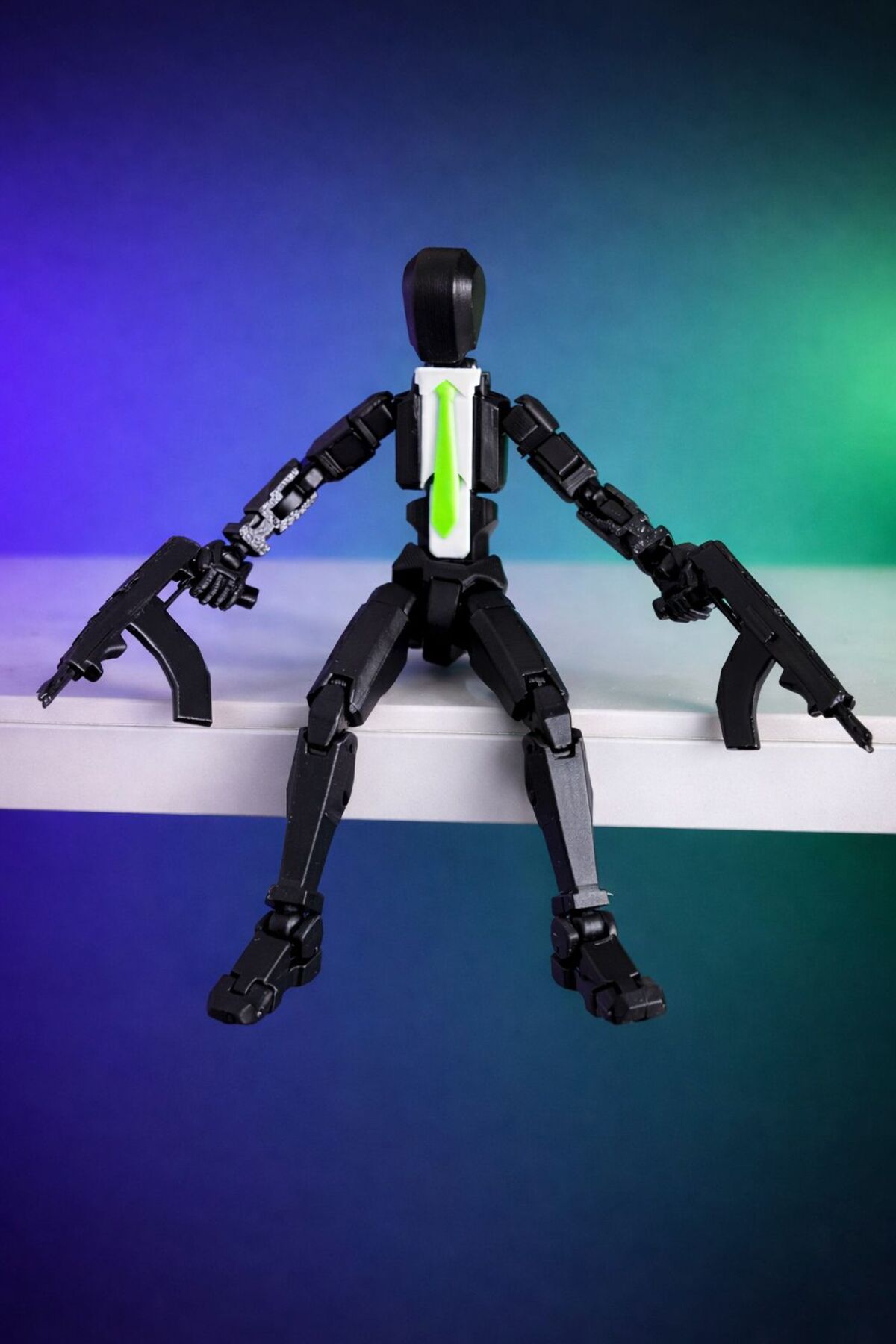 MD Design Dummy Robot Figür Pozlanabilir ve Hareketli Hitman Versiyon ...
