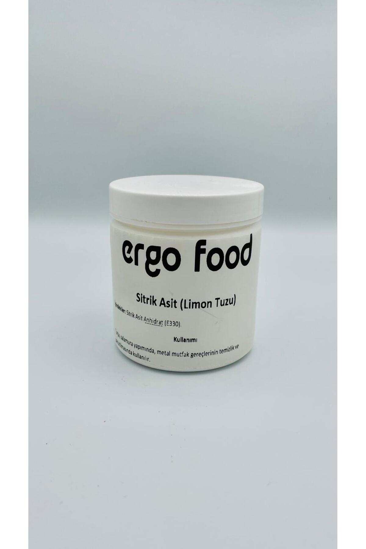 ergo food Sitrik Asit Tozu 200 Gr – Saf Gıda Katkısı | Limon Tuzu | pH ...