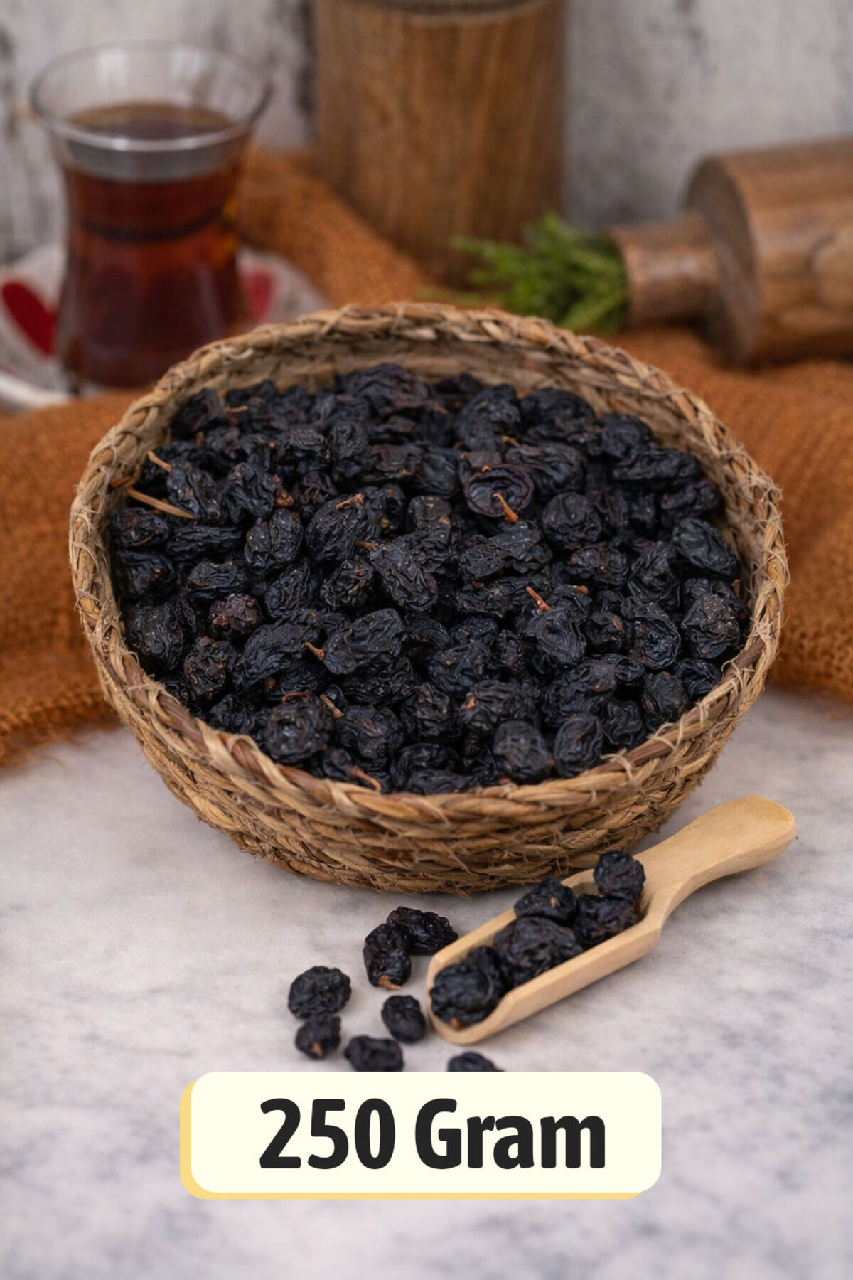 ÜLKÜ KURUYEMİŞ (250 GR) Keçimen Üzümü Siyah Kuru Üzüm Hediyelik Tatlı ...