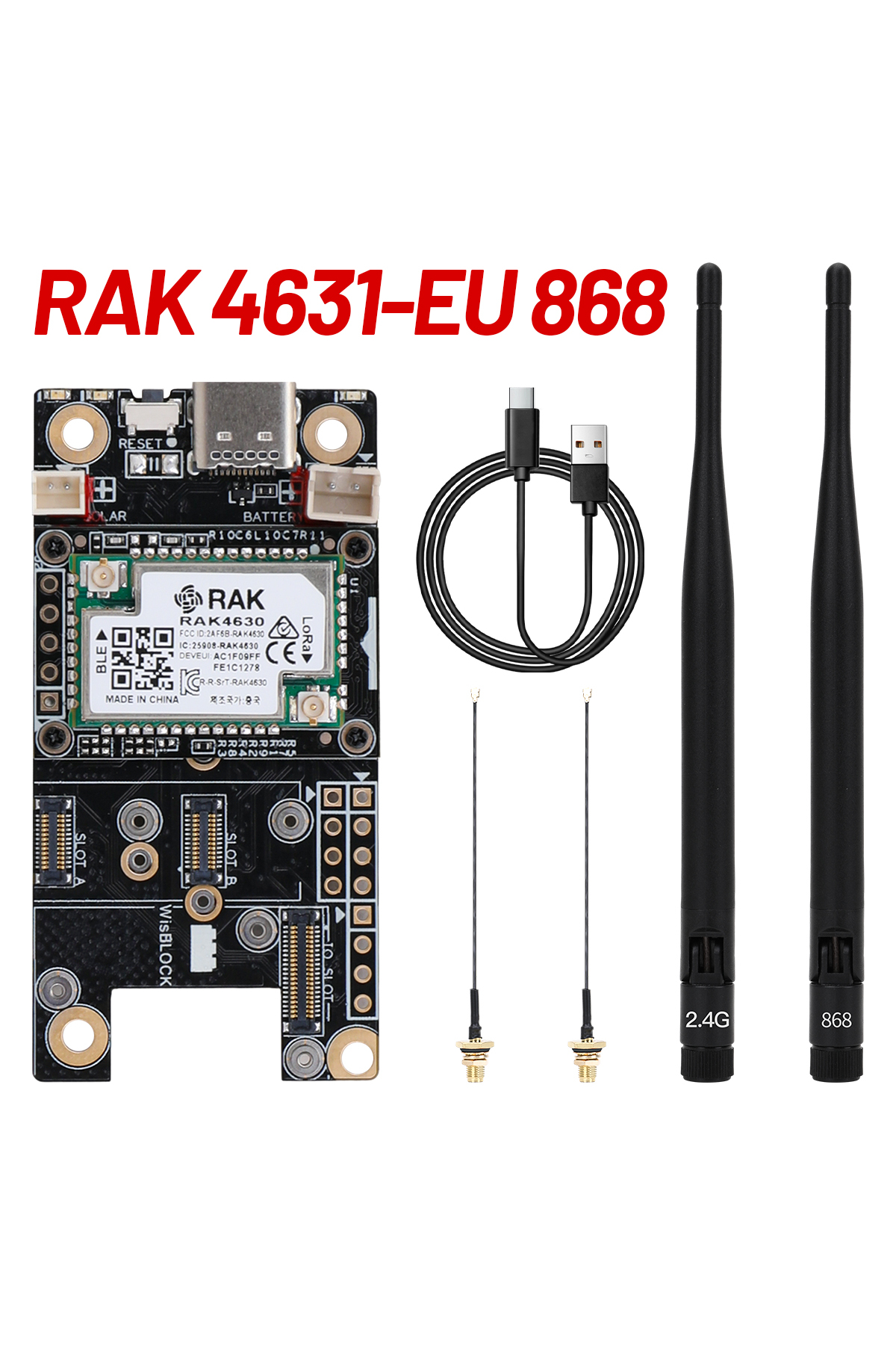 Choice RAK LoRa-868MHz RAK4631 Meshtastic Meshcore Kit for LoRaWAN ...
