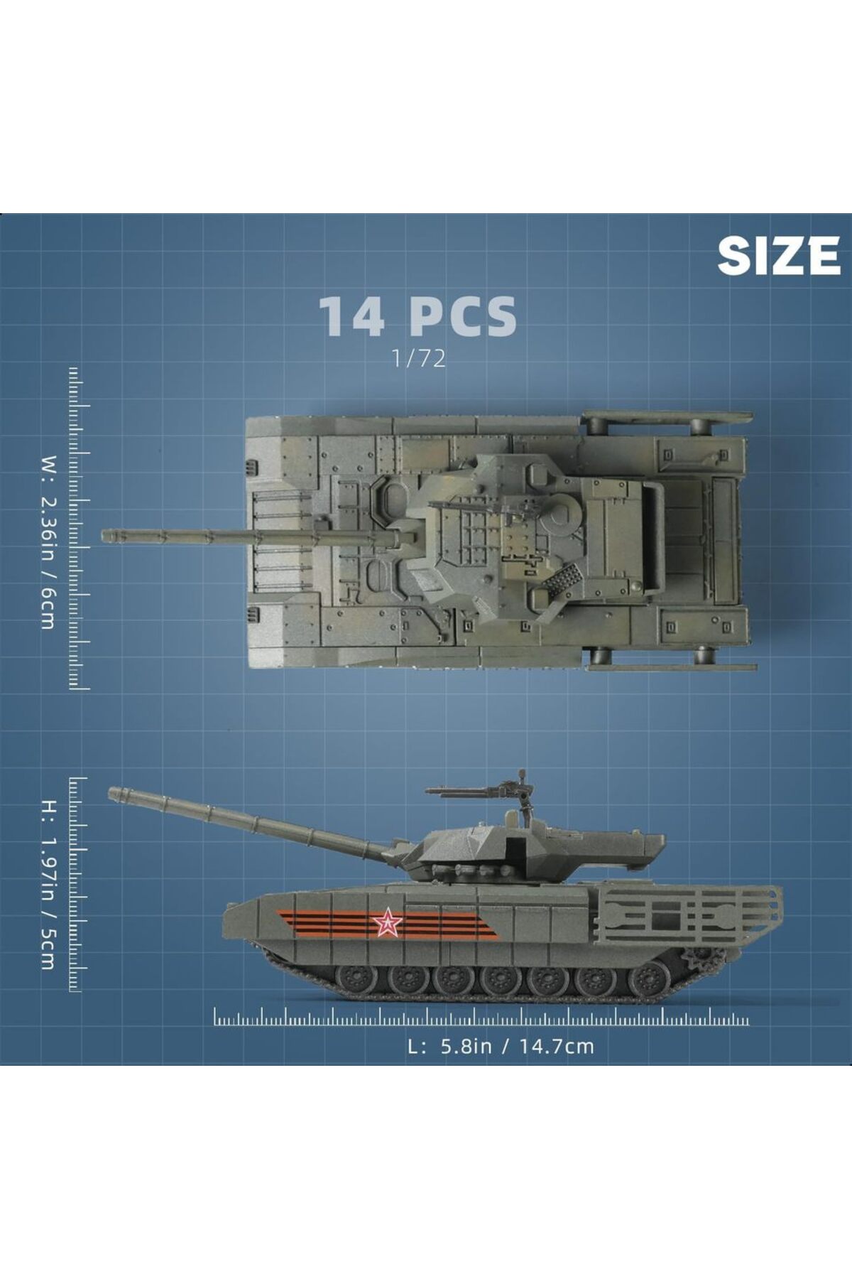 Choice Leopard 2A7 1/72 Scale Military Tank Quick Build Model Main ...