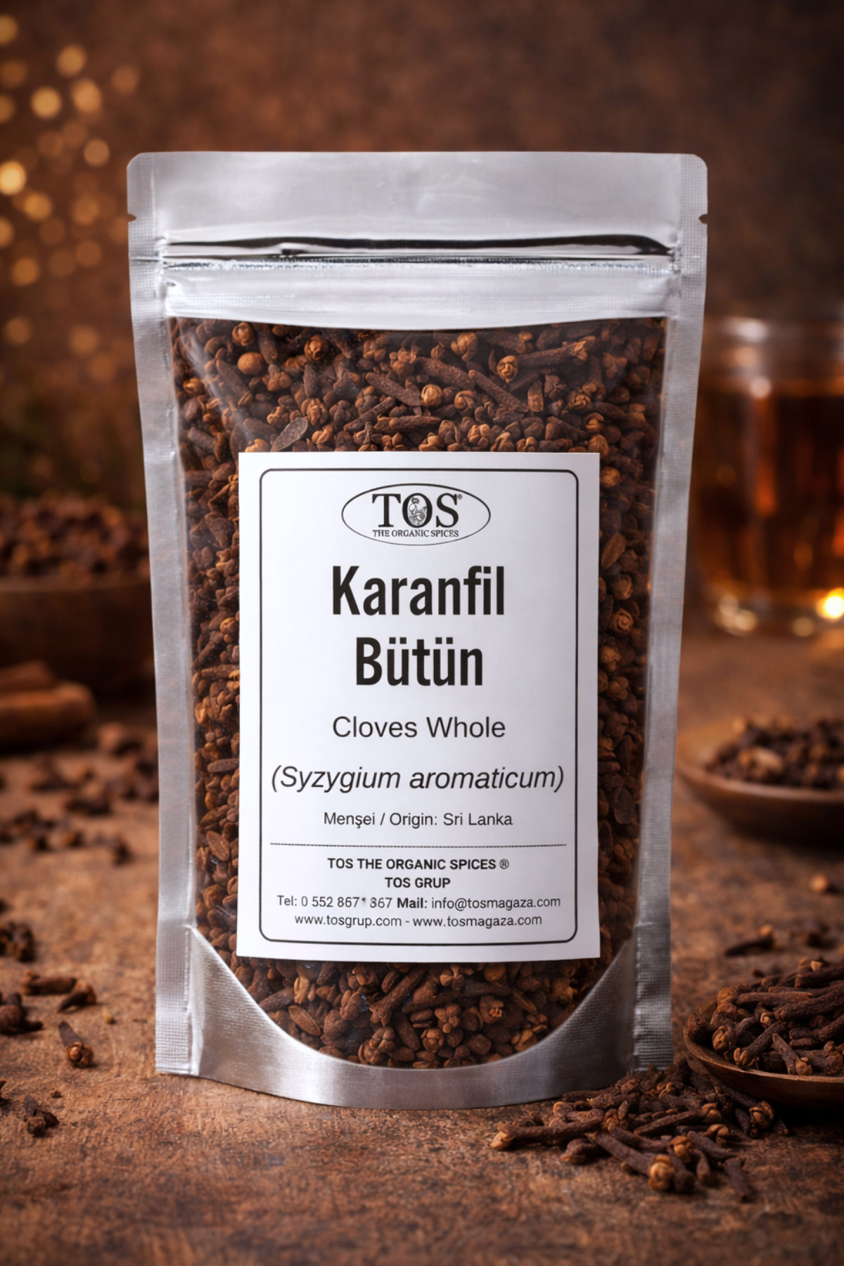 TOS The Organic Spices Karanfil Bütün 50 gr (1. KALİTE) Syzygium ...