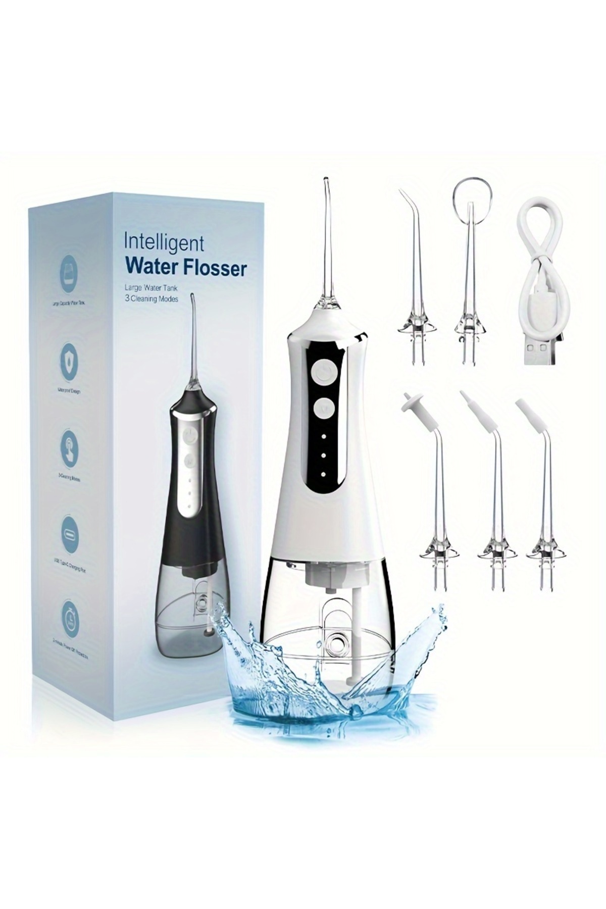 Choice white Water Flosser Teeth Picks, Cordless Portable Oral ...