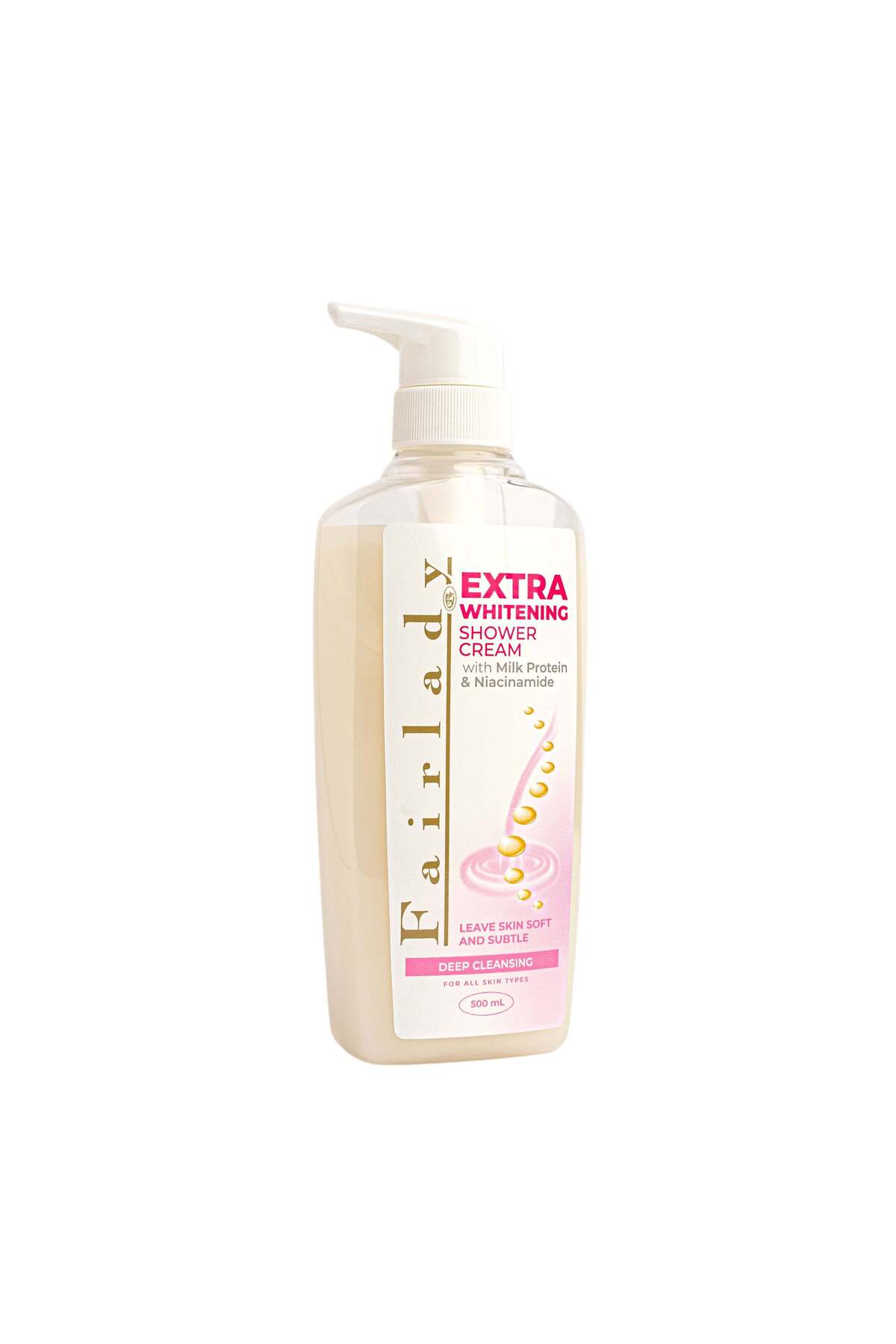 Fairlady Whitening Shower Cream with Niacinamide and Milk Protein - 500 ...