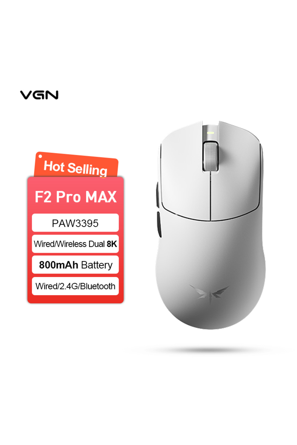 Choice ماوس الألعاب اللاسلكي فائق الخفة Pro MAX VGN Dragonfly F2 Pro ...