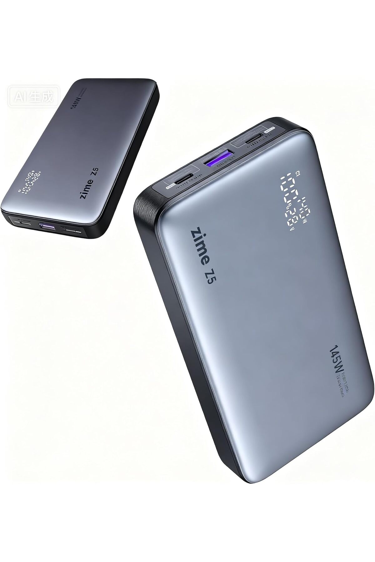 Generics zime 25000mAh 100W Power Bank, Portable Charger USB C 3-Port ...