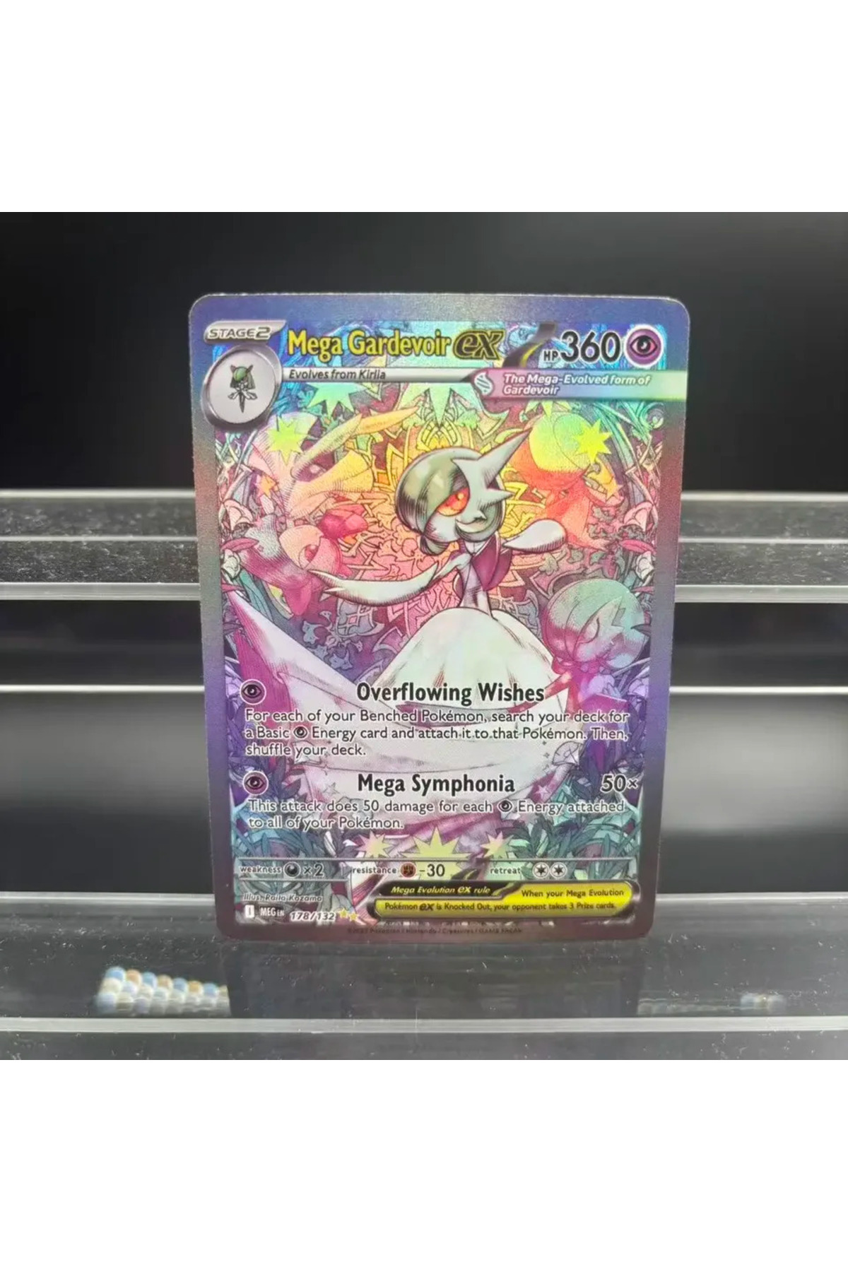 Choice EN-178-132 DIY PTCG Collection Cards Mega Lucario Mega Venusaur ...