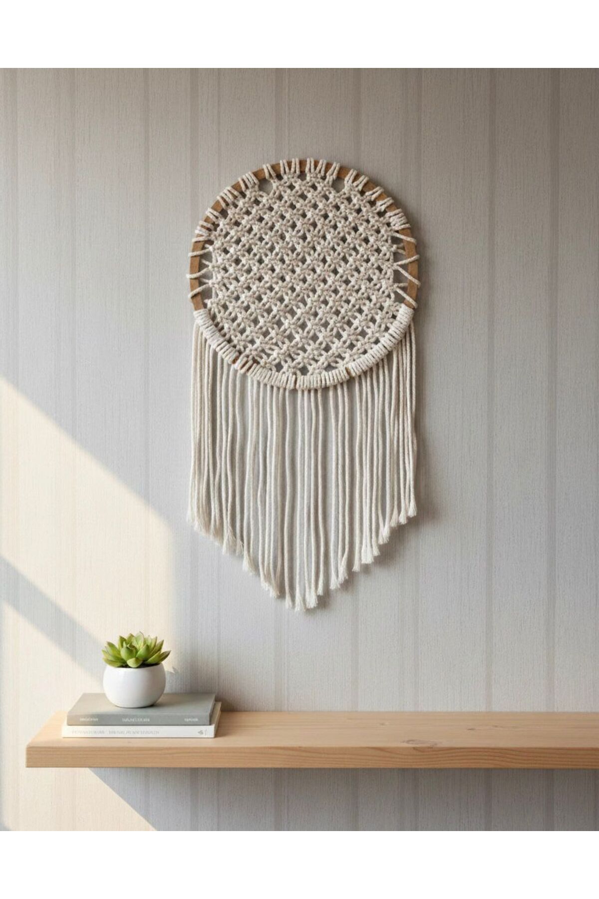 Nesel Atelier Makrome Duvar Süsü El Yapımı - Bohem Stil - Fiyatı, Yorumları