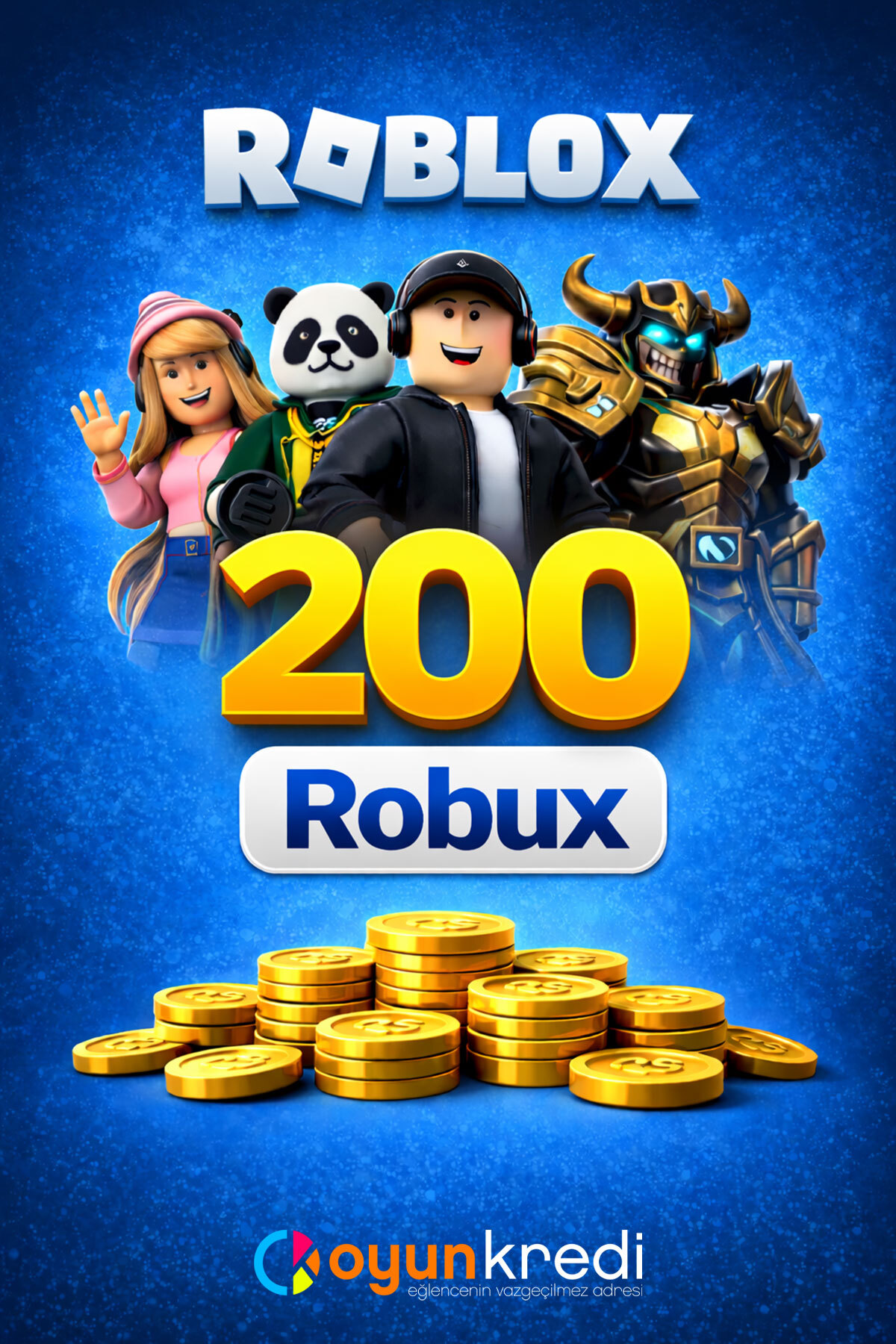 oyunkredi Roblox 200 Robux - USD - Fiyatı, Yorumları