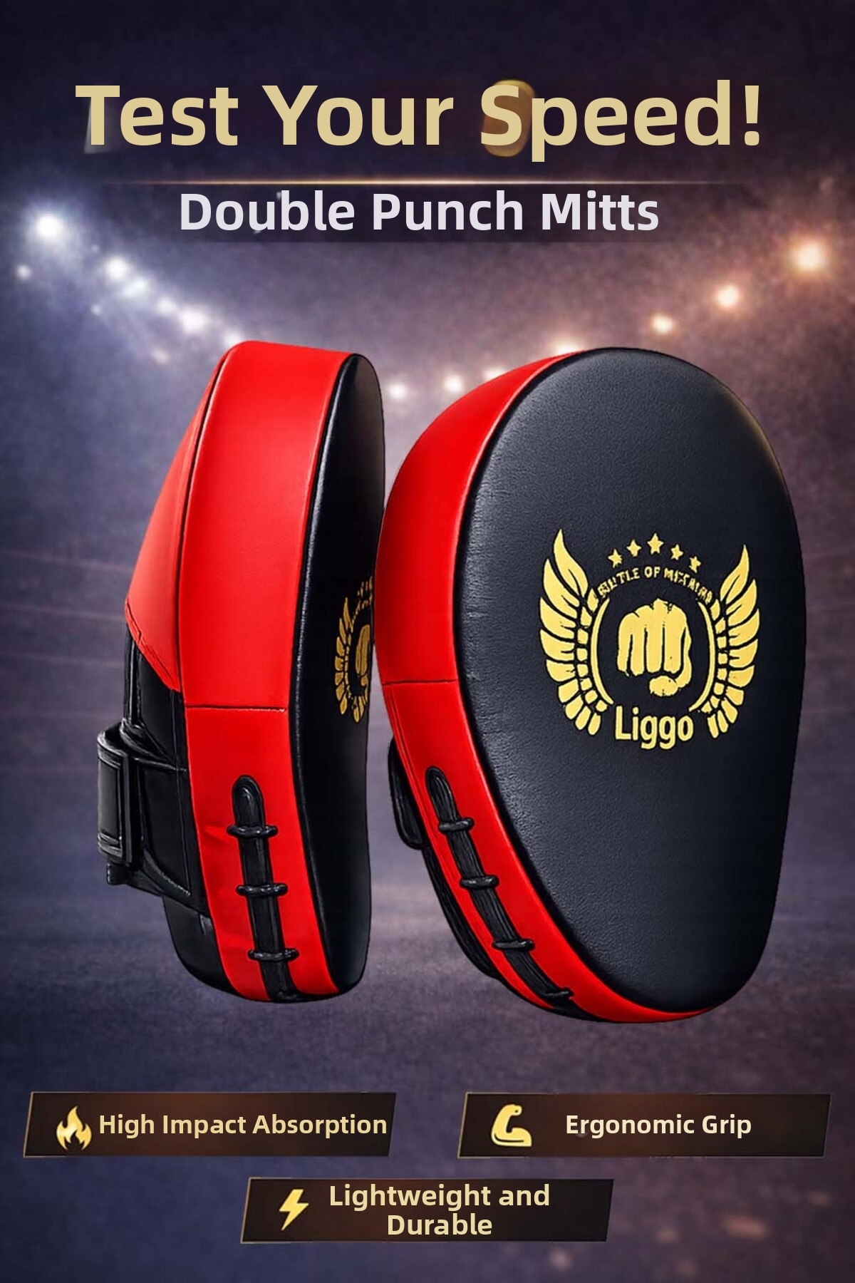 Liggo Strike Boxing Porridge Double Ellik Boxing Gloves Boxing Porridge ...