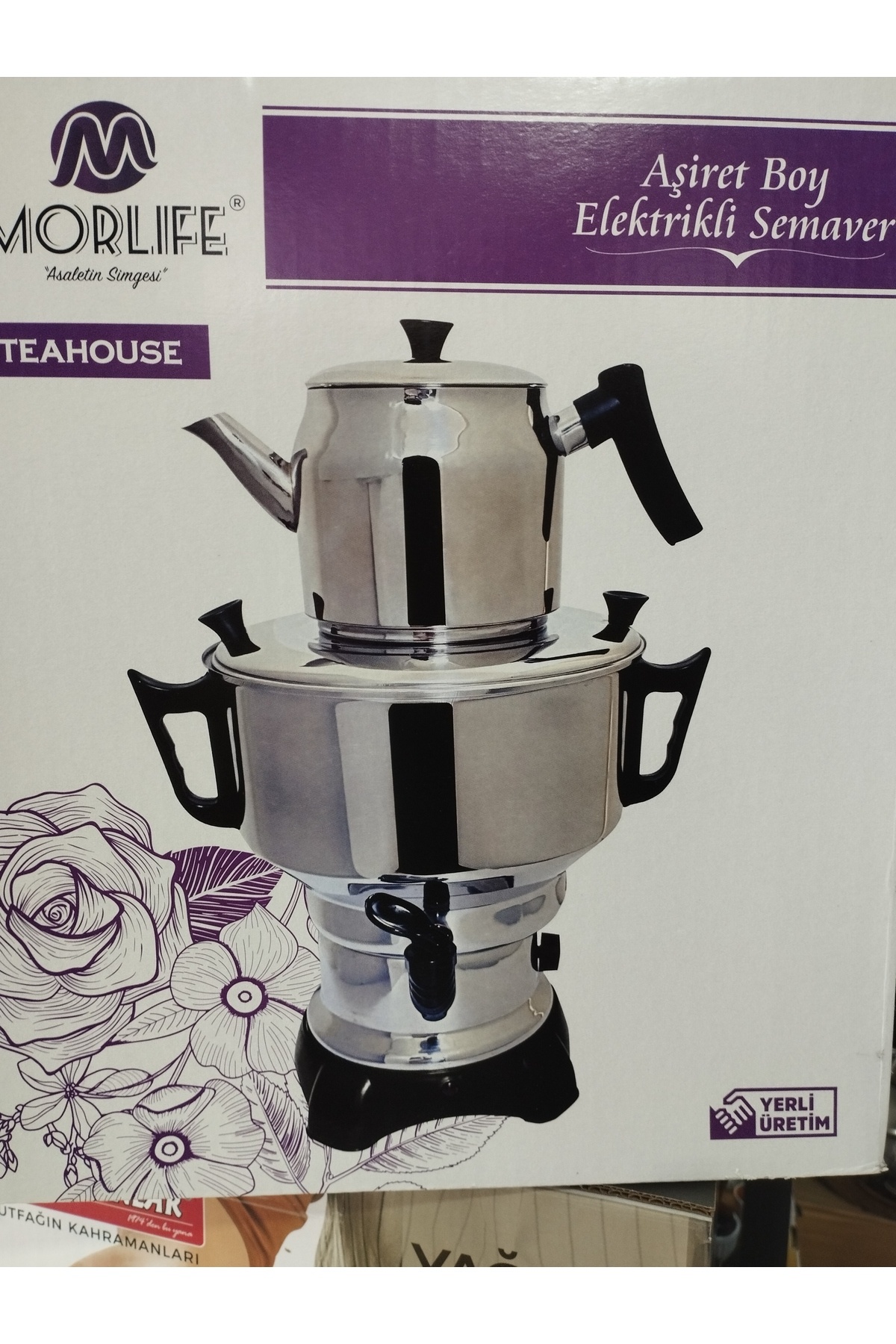 MORLIFE Çay semaveri aşiret boy elektrikli - Fiyatı, Yorumları