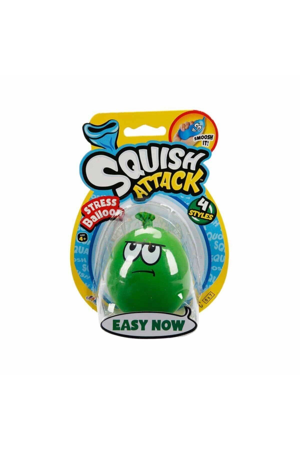 PopŞeker Squish Attack Stres Balonu Eğlenceli Esnek Hamurumsu Yeşil ...