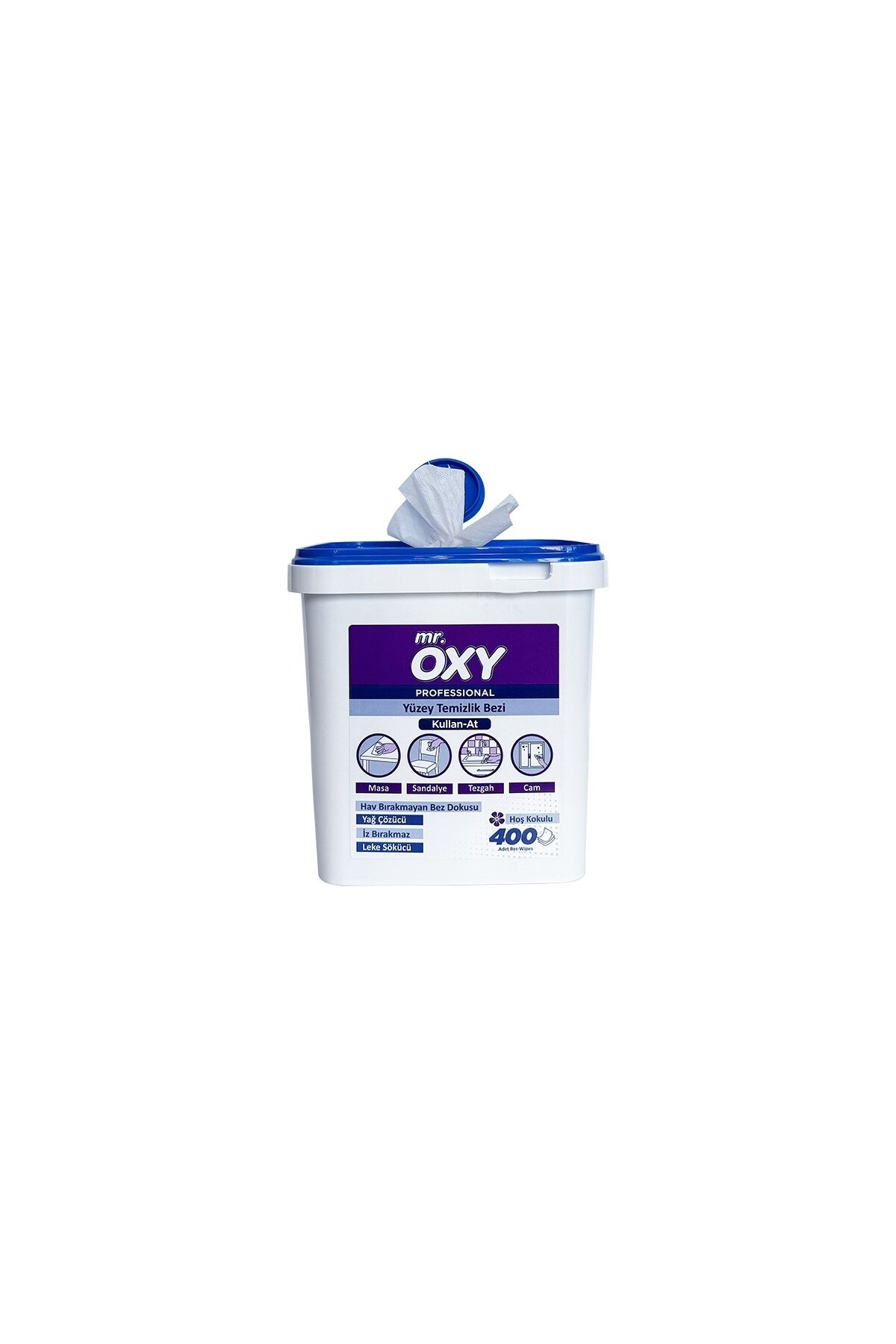 MR.OXY Mr. Oxy Profesyonel Yüzey Temizlik Mendili 400'LÜ - Fiyatı ...