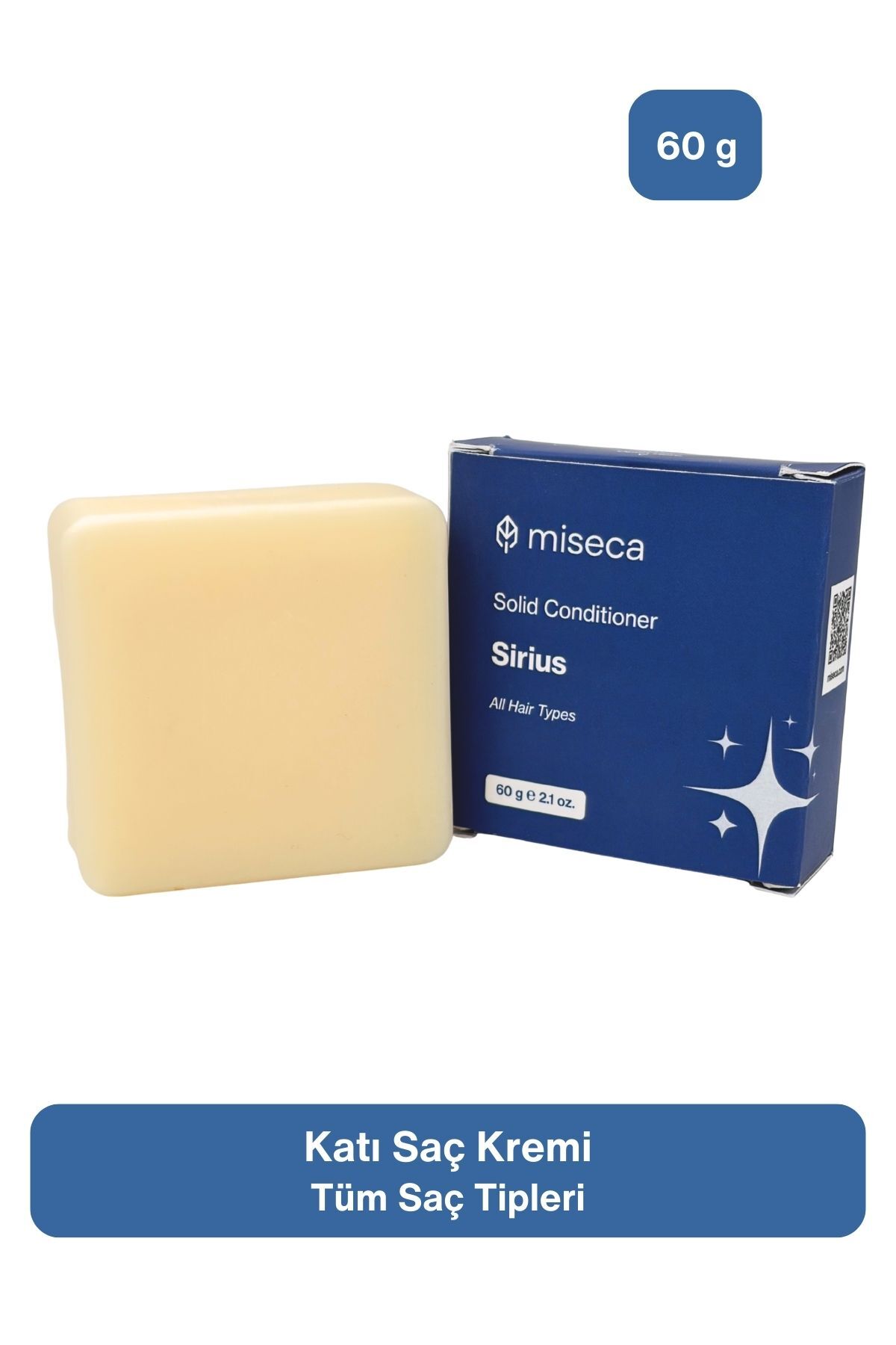 miseca Sirius Katı Saç Kremi 60 G | Hindistan Cevizi, Tatlı Badem Yağı ...