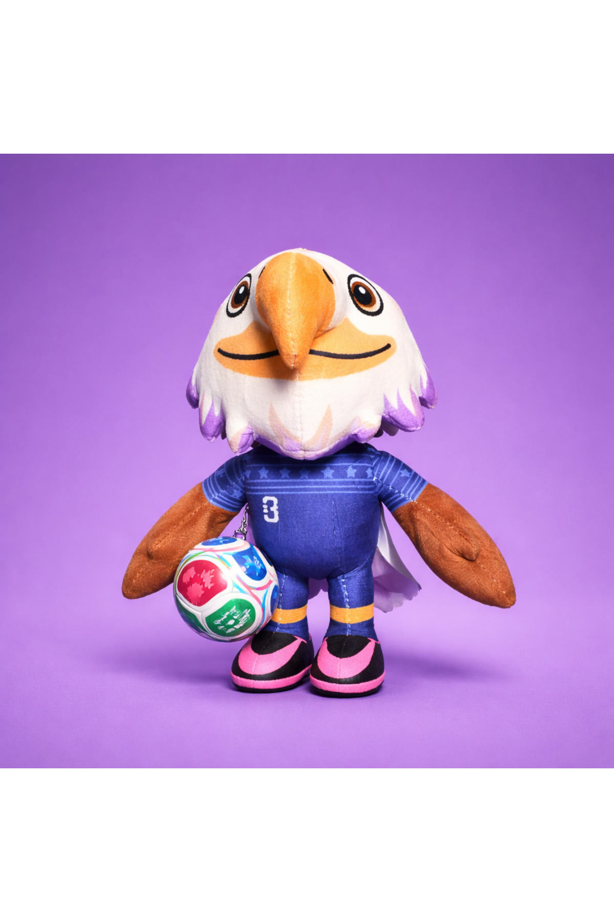 victiny Set of 2 FIFA WORD CUP 2026 mascot keychains plush toy sj ...