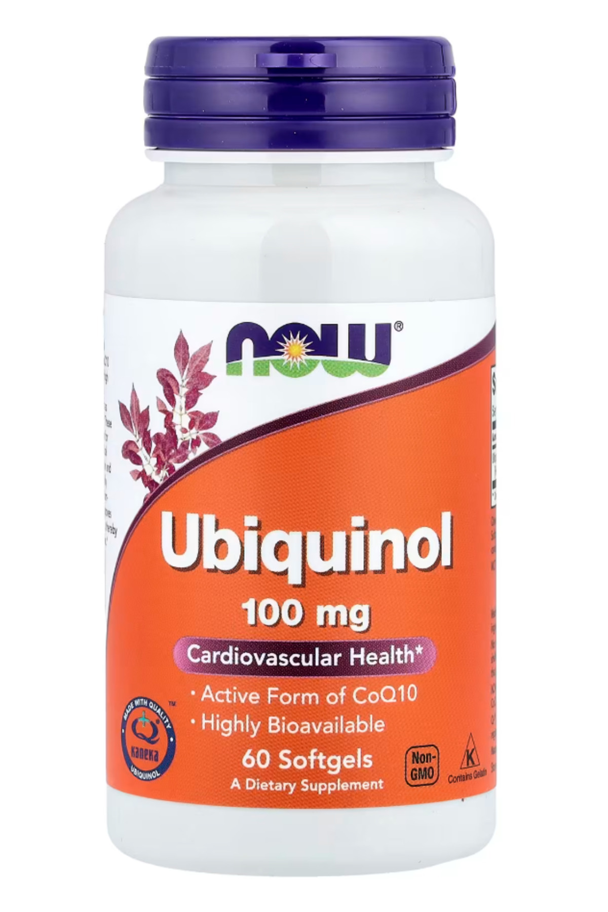 Now Foods Supplements, Ubiquinol 100 mg, High Bioavailability (the ...