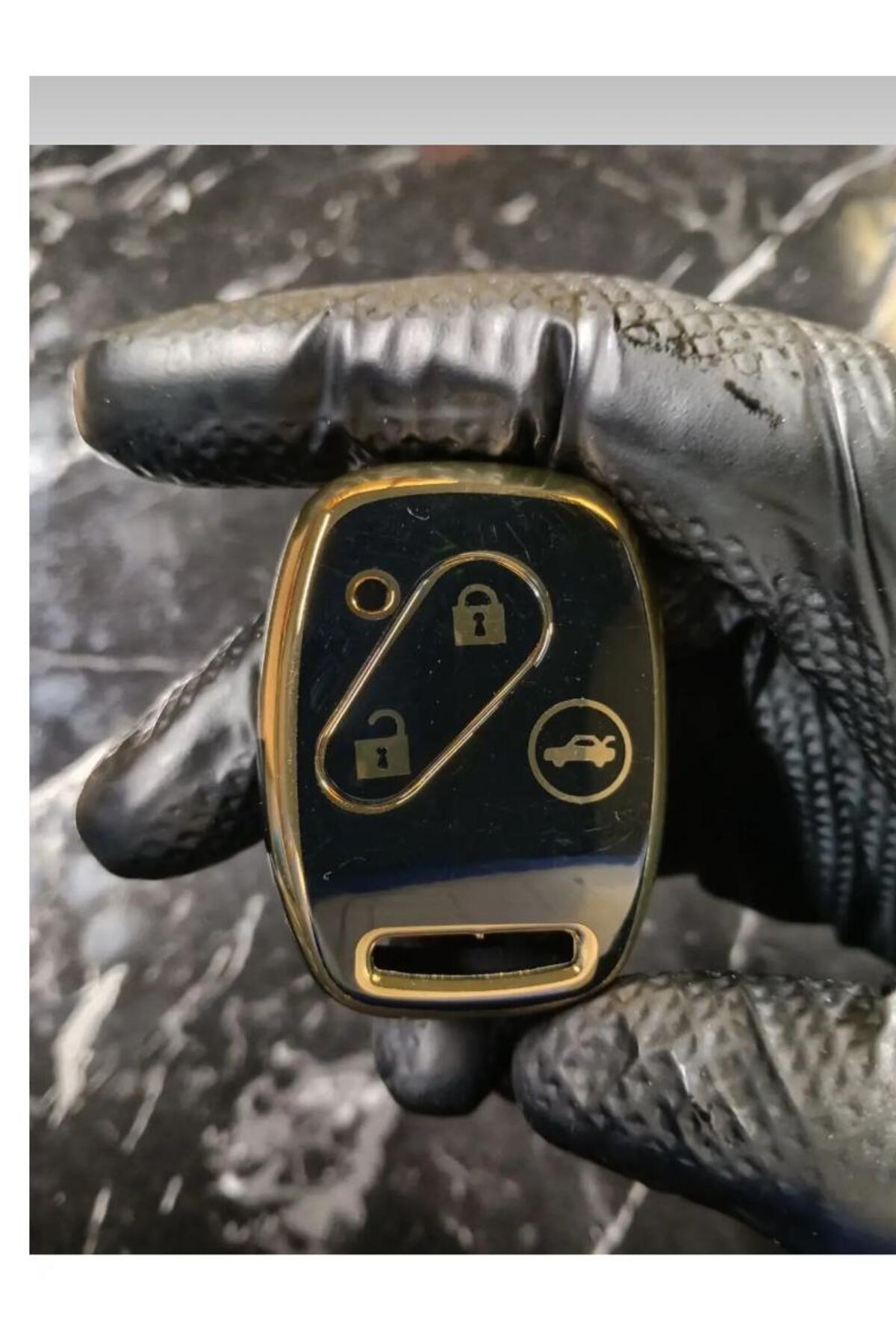 ÖZEN KEYS Lüx Honda Civic Fd6 Crv Accord 3 Buton Nano Anahrtar Kılıfı ...