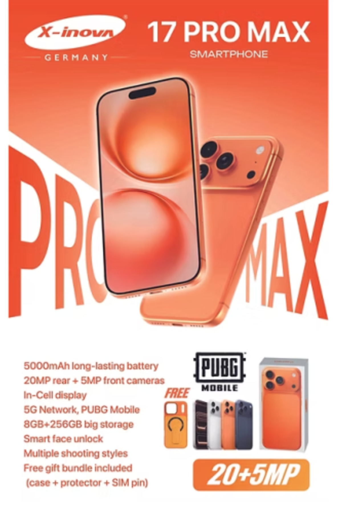 X inova Xinova 17 PRO MAX 5g Gaming Phone- Trendyol