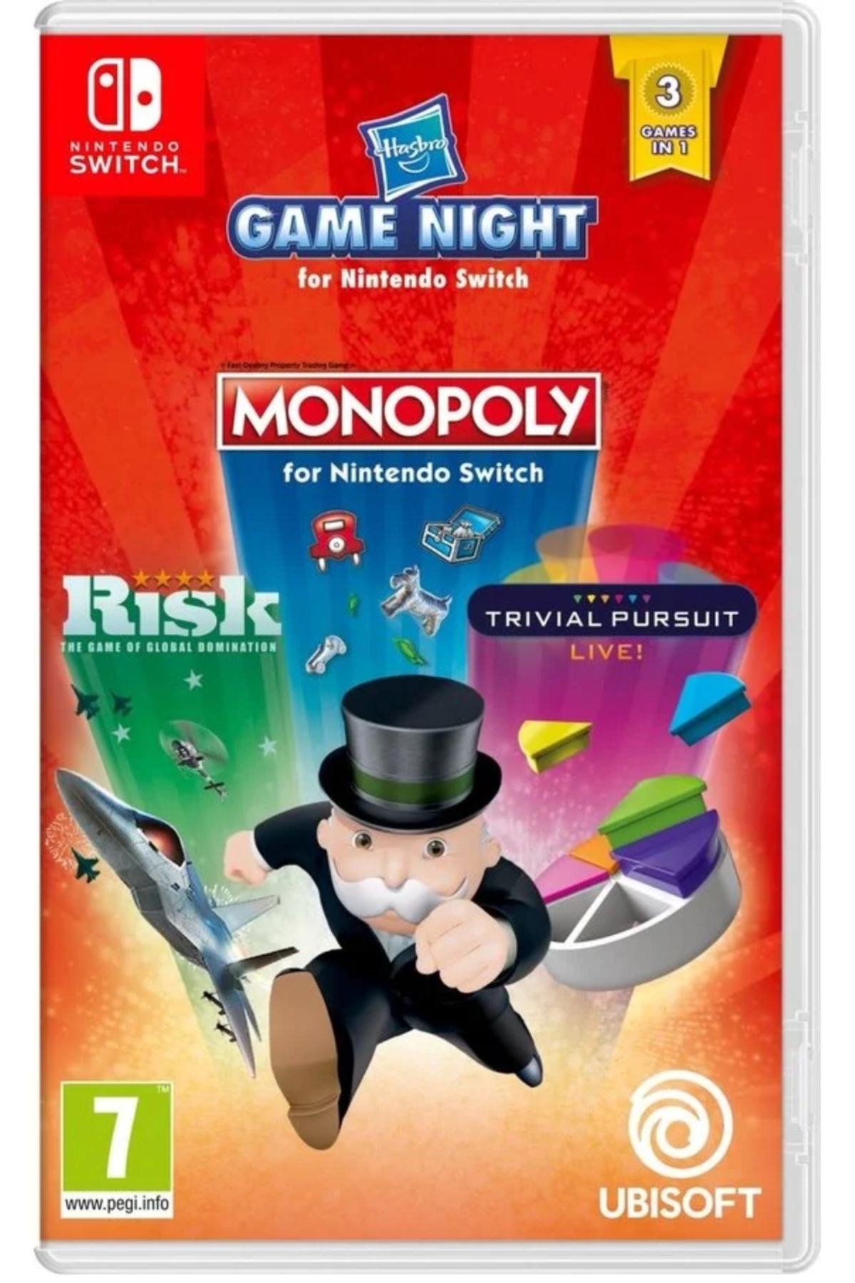 Ubisoft Ltd SEARĂ DE JOCURI HASBRO (MONOPOLY, RISK ȘI TRIVIA PURSUIT ...