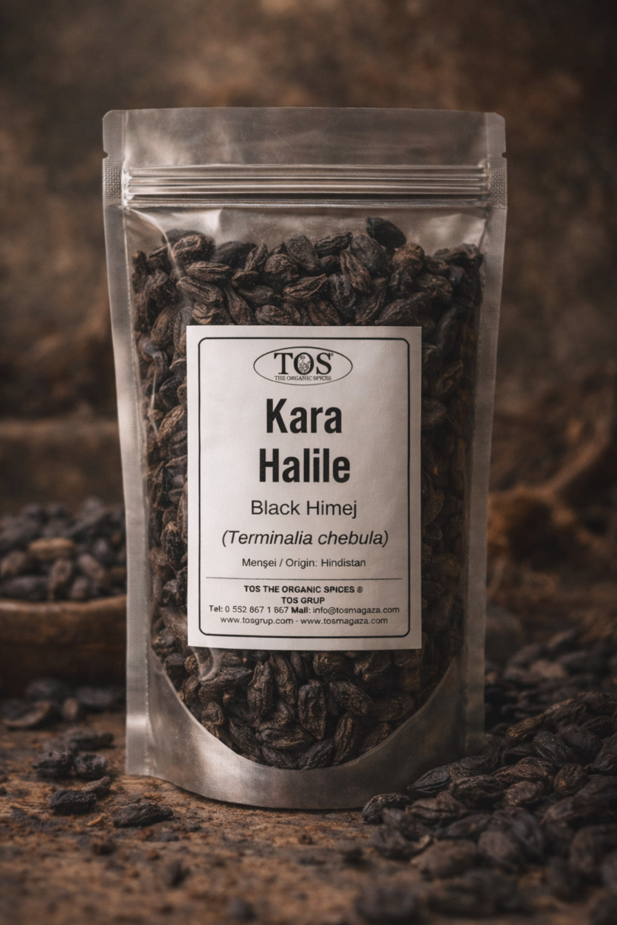 TOS The Organic Spices Kara Halile 250 gr (1. KALİTE) Terminalia ...