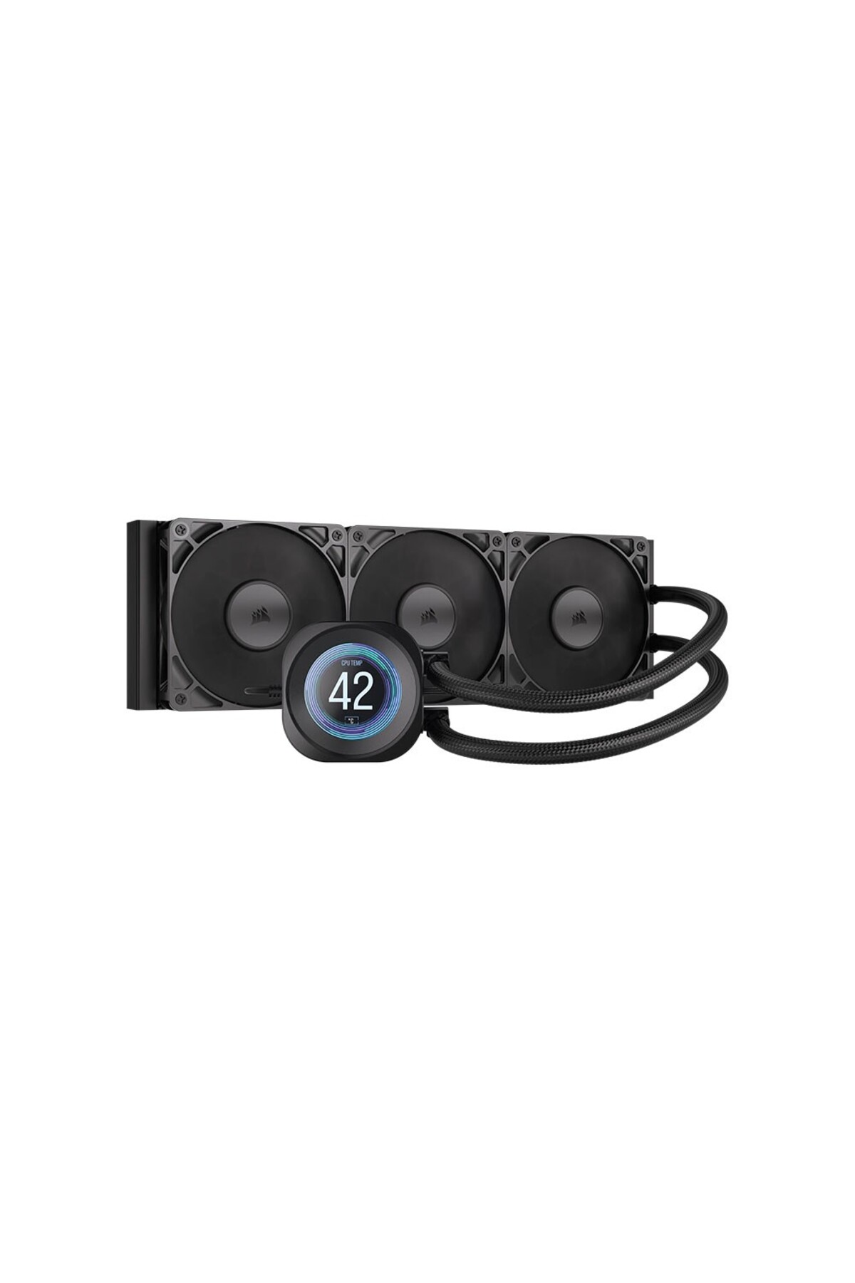 Corsair NAUTILUS 360 RS LCD R120 Fanlı 2.1" IPS LCD 360mm Sıvı İşlemci ...