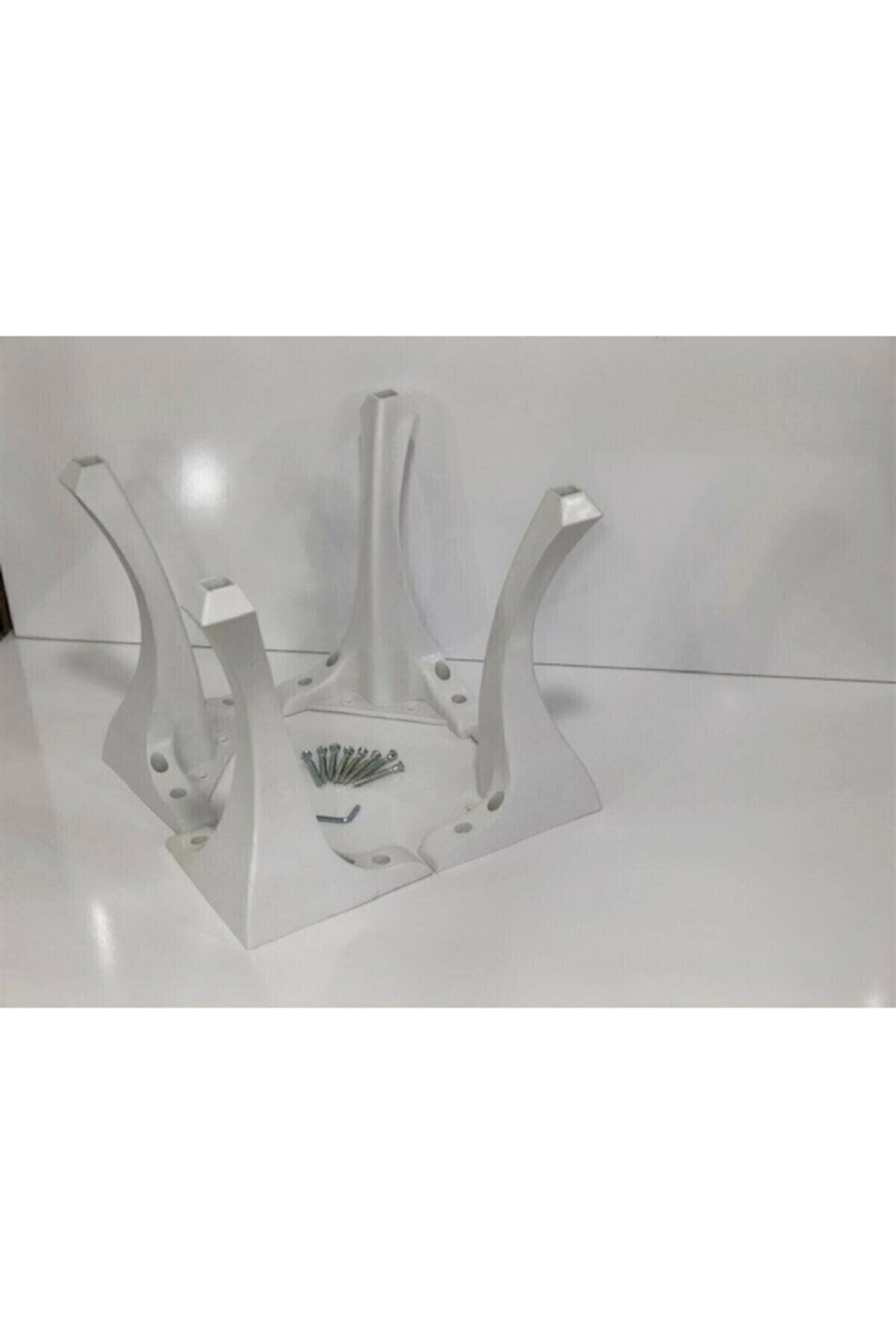 aldagelsin Puf Sehpa Bench Ayağı 4 lü Lükens Plastik Dekoratif Ayak ...
