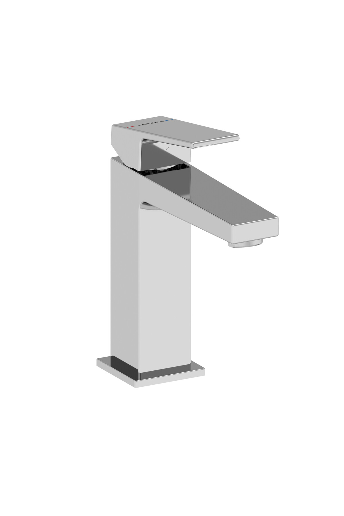 Artema VitrA Minimax Square A43722 Lavabo Bataryası, Yüksek, Krom ...