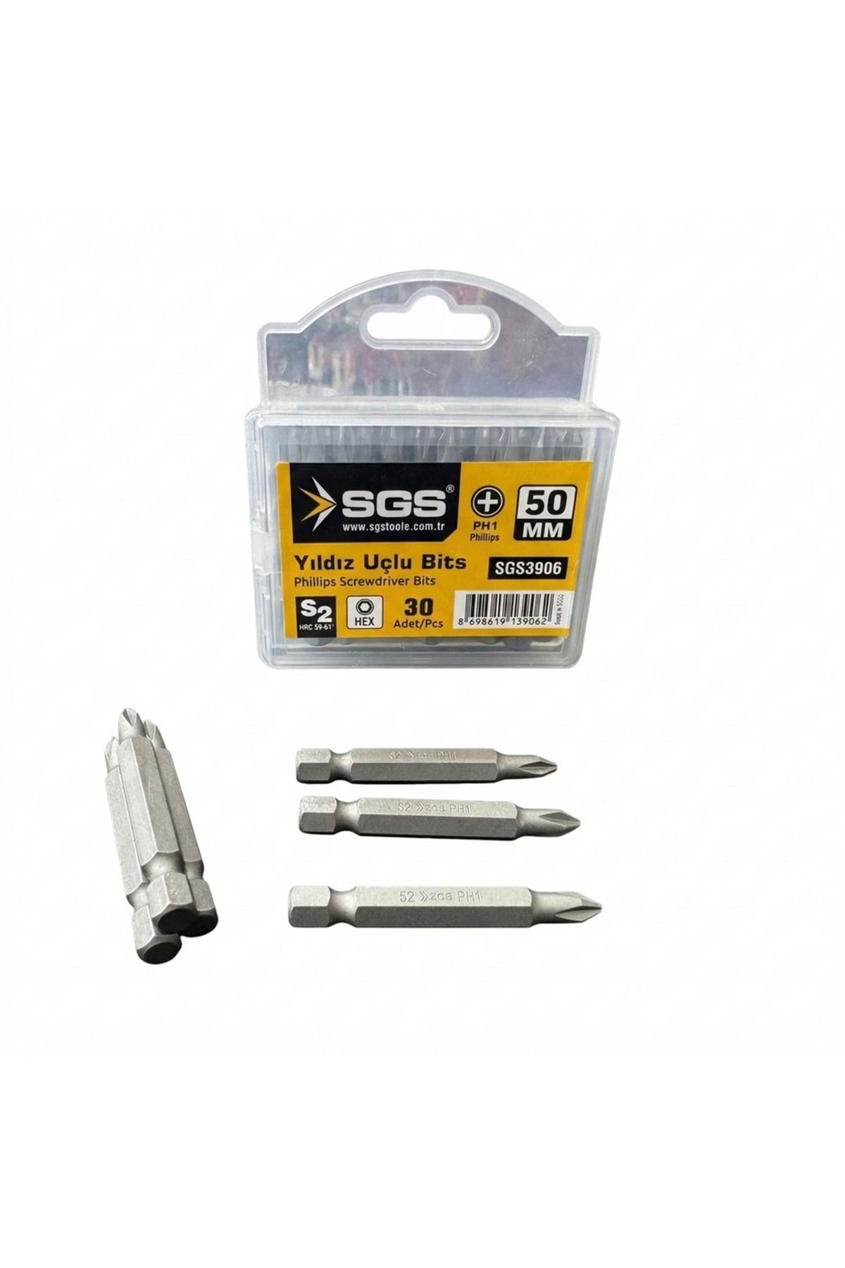 Sgs YILDIZ UCLU BİTS PH1X50 MM SAND-PRO SERİSİ (3906) 1 ADET - Fiyatı ...