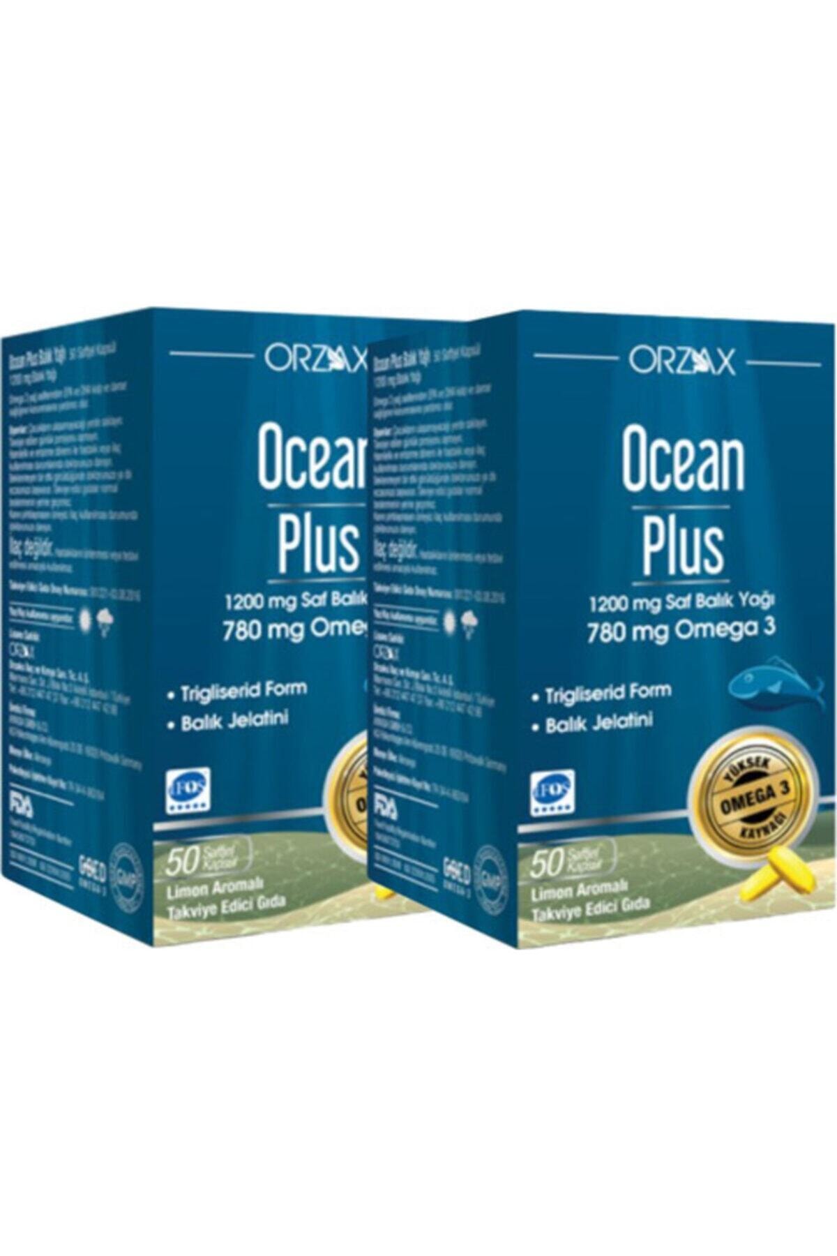 Ocean Plus Omega 3 1200 Mg 50 Kapsül 2'li Fiyatı, Yorumları - Trendyol