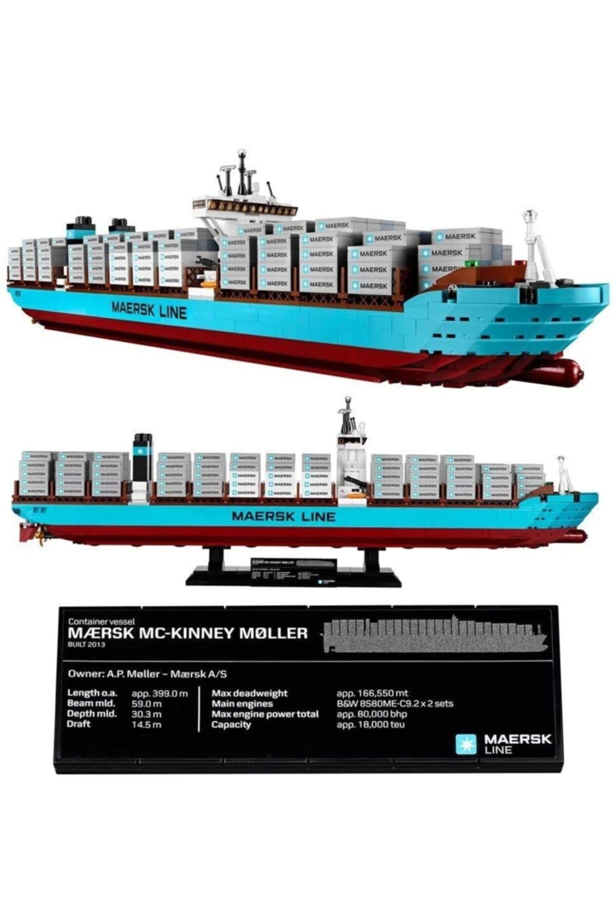 LEGO Creator Set #10241 Maersk Line Triple-e Fiyatı, Yorumları - Trendyol