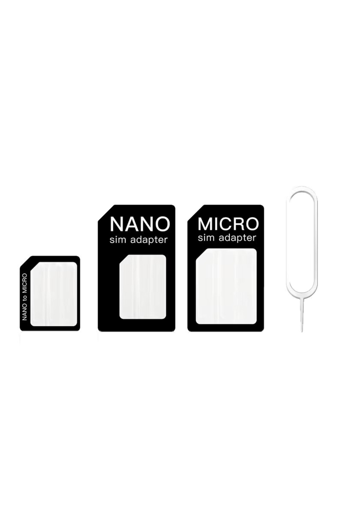 Derwell Mikro Standart Tam Boyut Nano Ve Micro Sim Kart Aparatı ...