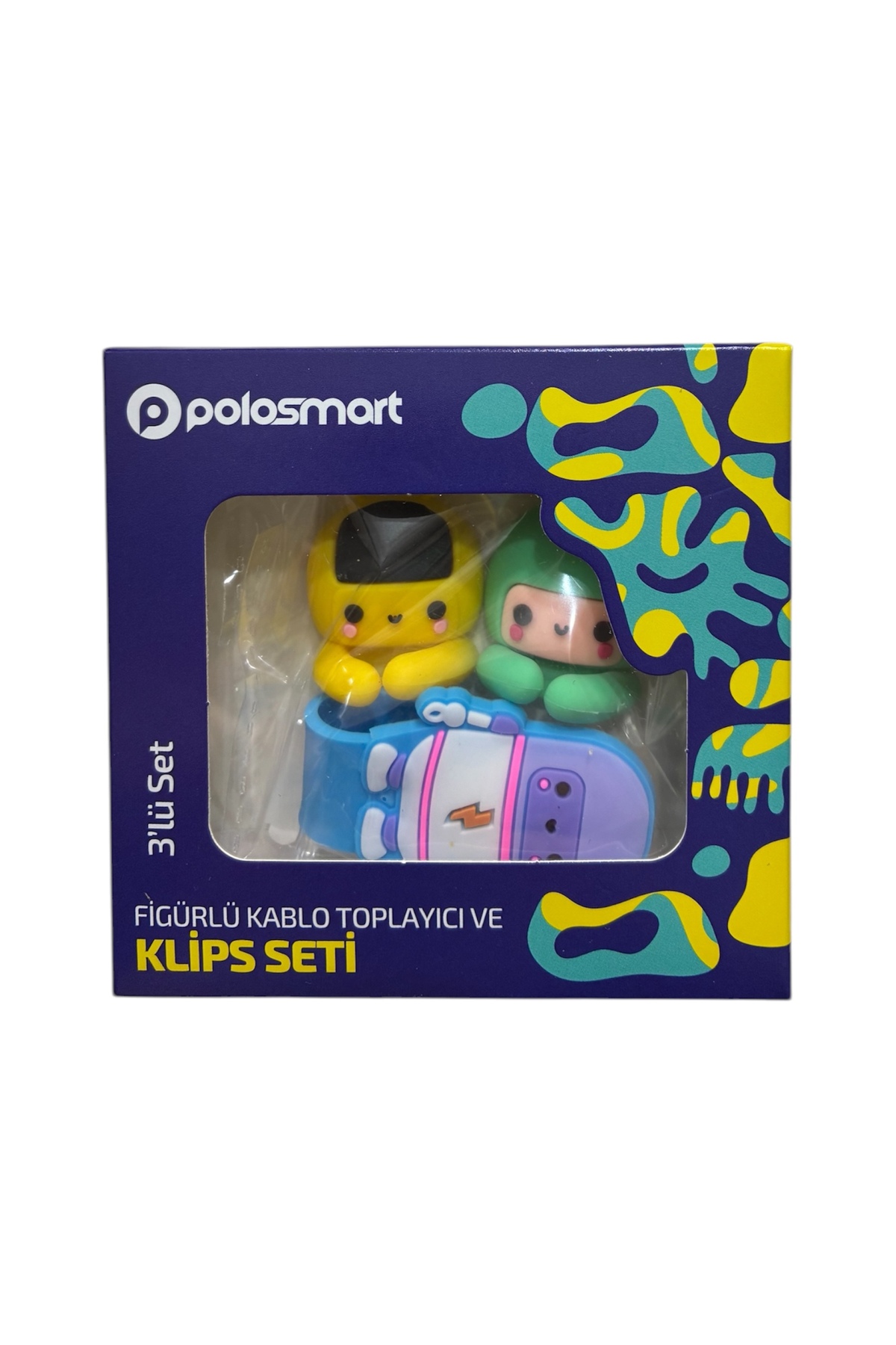 Polosmart Figürlü Kablo Toplayıcı Ve Klips Seti - Fiyatı, Yorumları