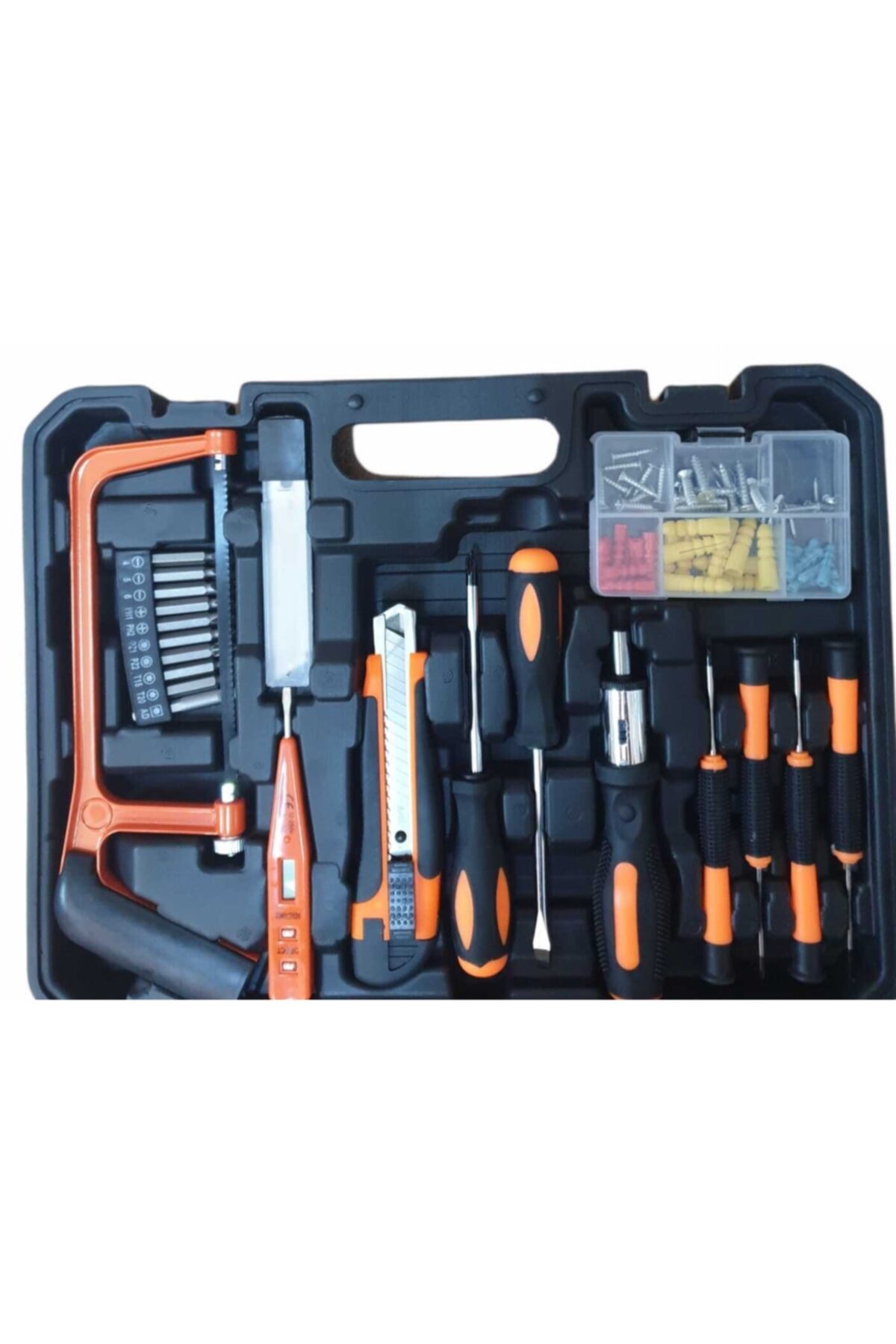 asafyapimarket Asafyapımarket 47 Piece Hand Tool Set Pliers Screwdriver ...