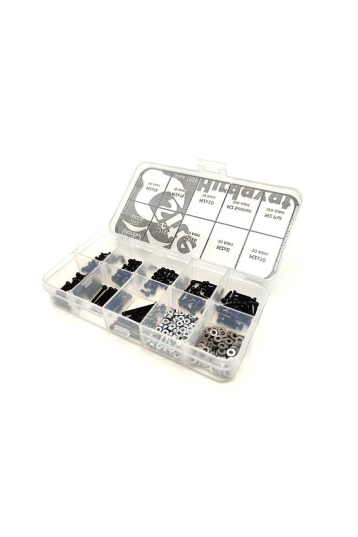 Site Hırdavat M2 Imbus 12.9 Kalite Cıvata Somun Ve Pul Seti, 340 Parça ...