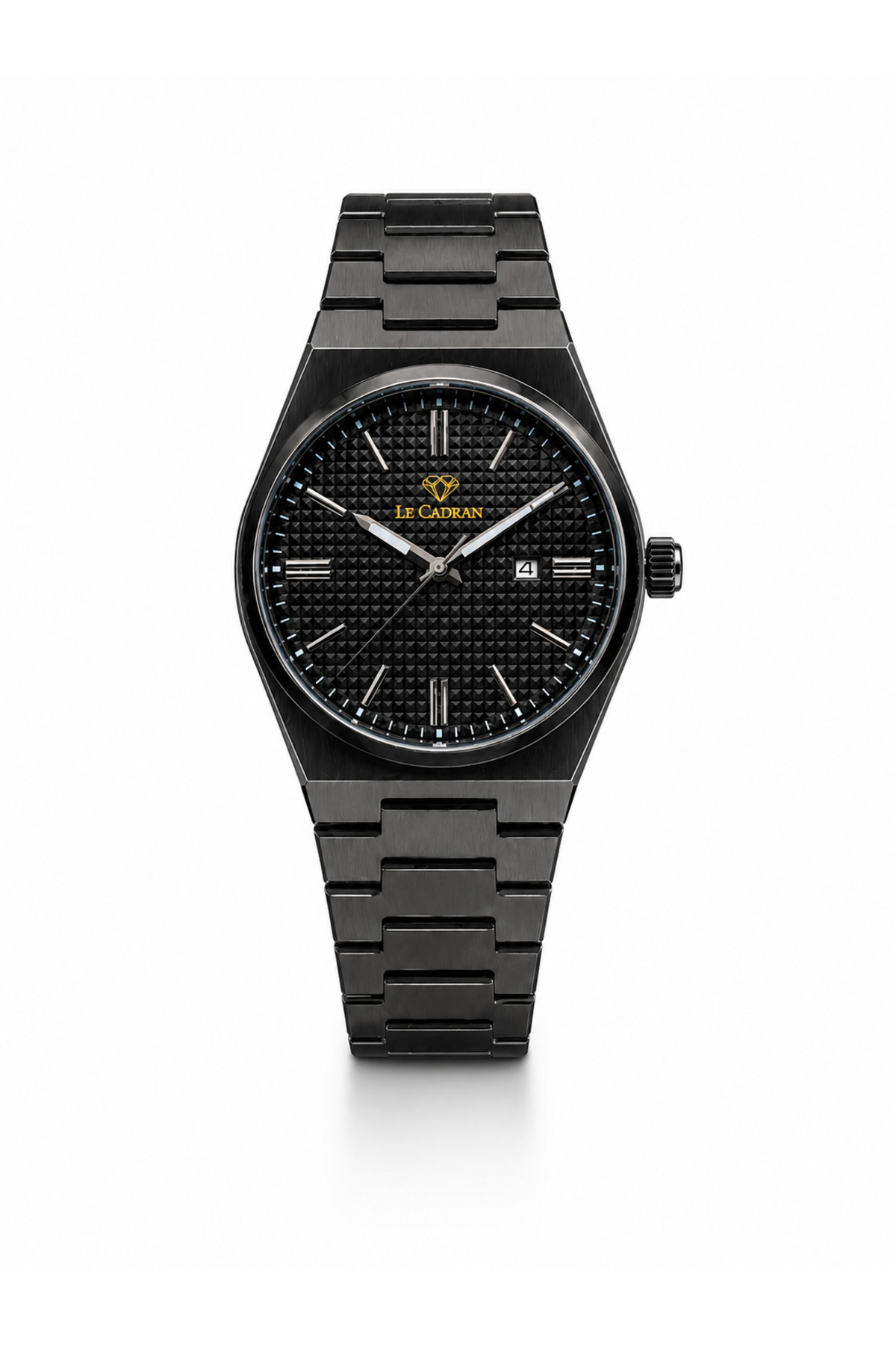 Le Cadran Obsidian Noir Erkek Kol Saati Mat Siyah Old Money Vintage ...