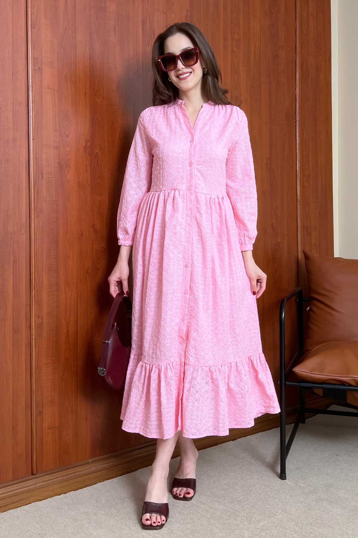Butik Modana Astarlı Fisto Elbise - Fiyatı, Yorumları