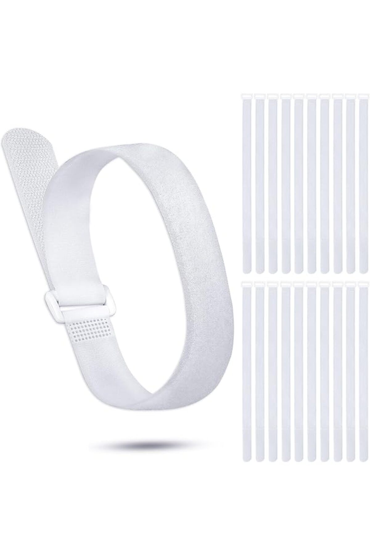 The Bros Reusable Cable Ties and Fastening Straps, 20 Pack Adjustable ...